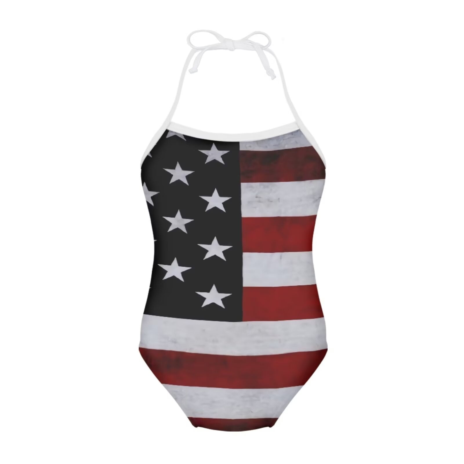 SEANATIVE Patriotic One-Piece Swimsuit for Kids Skin-Friendly Summer ...
