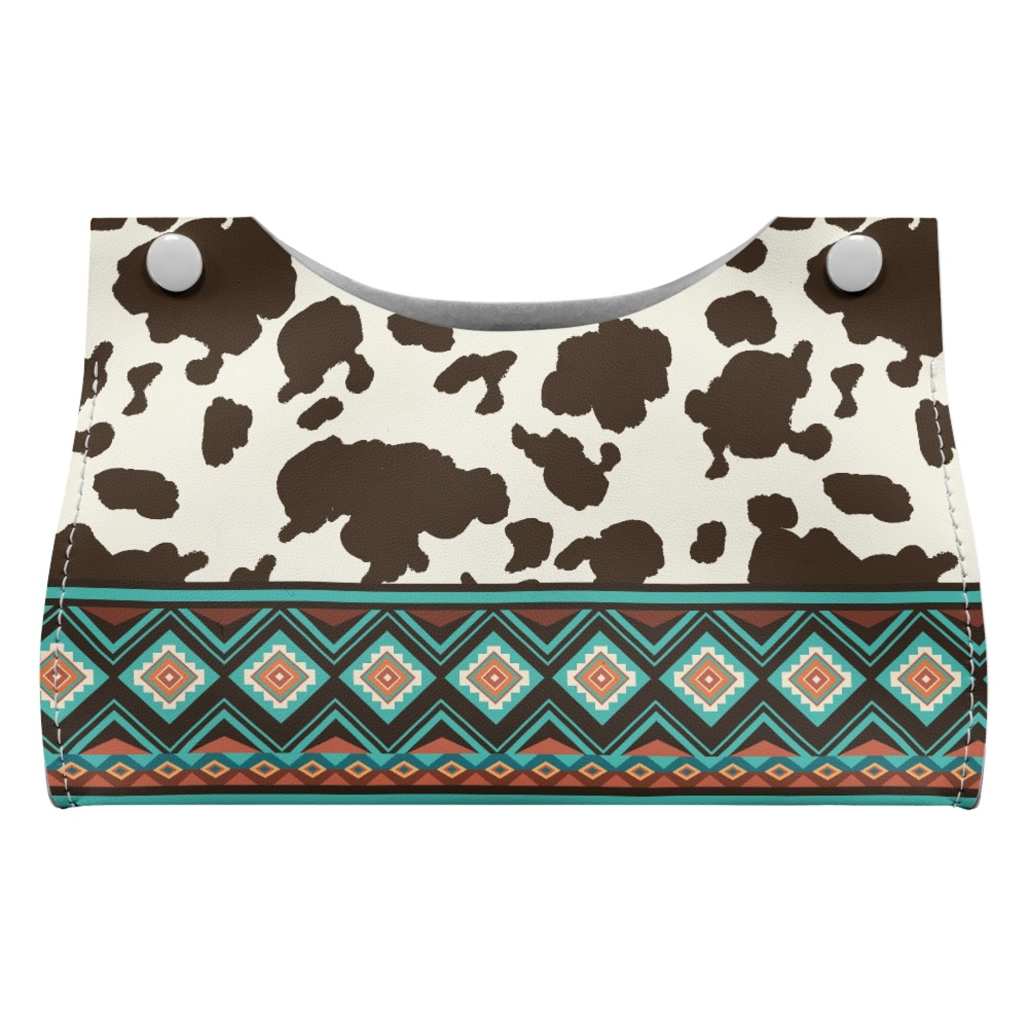 SEANATIVE Southwest Aztec Tissue Box Cover Rectangular Tissue Box ...