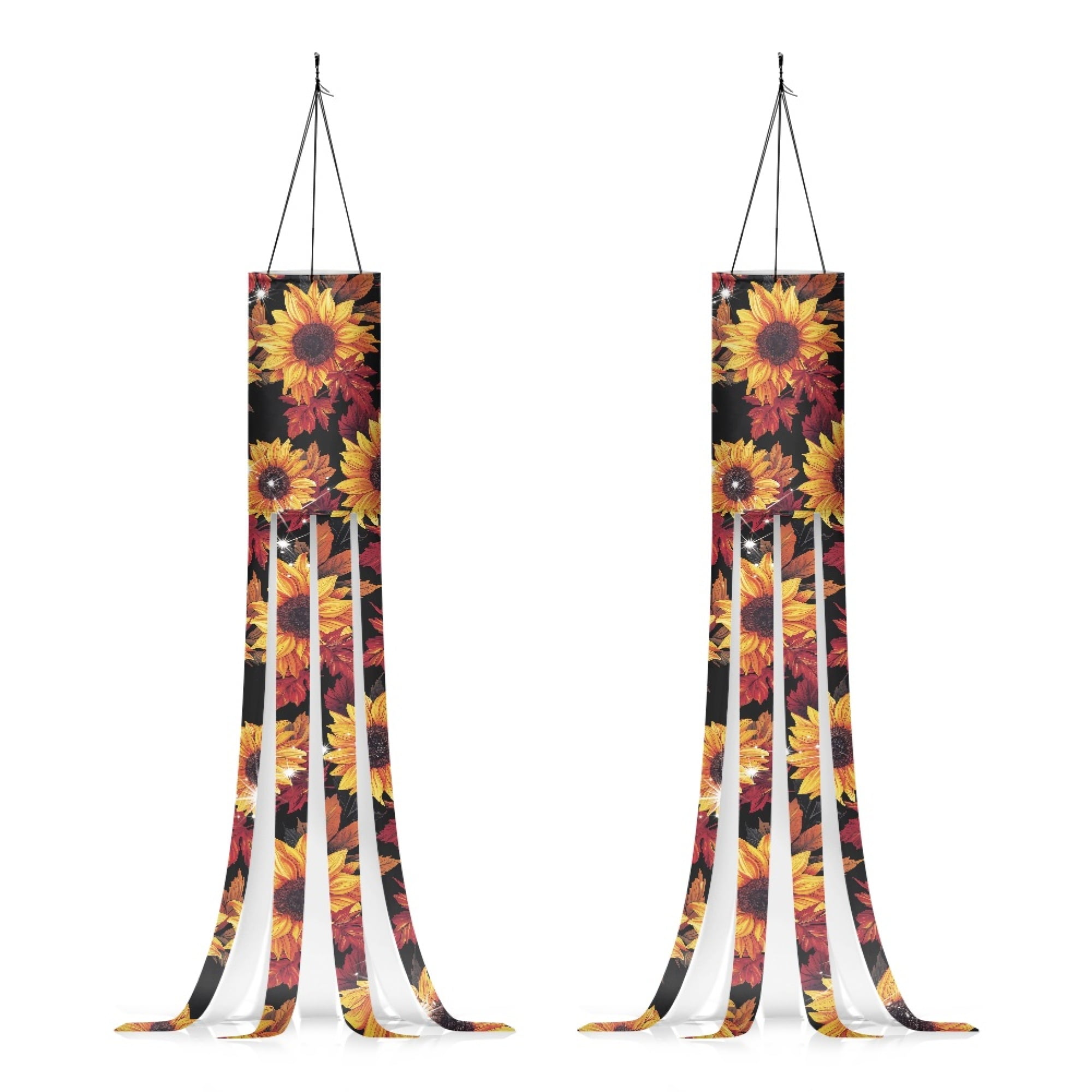 SEANATIVE Sunflower Garden Windsock Outdoor Hanging Windsock Decorative ...