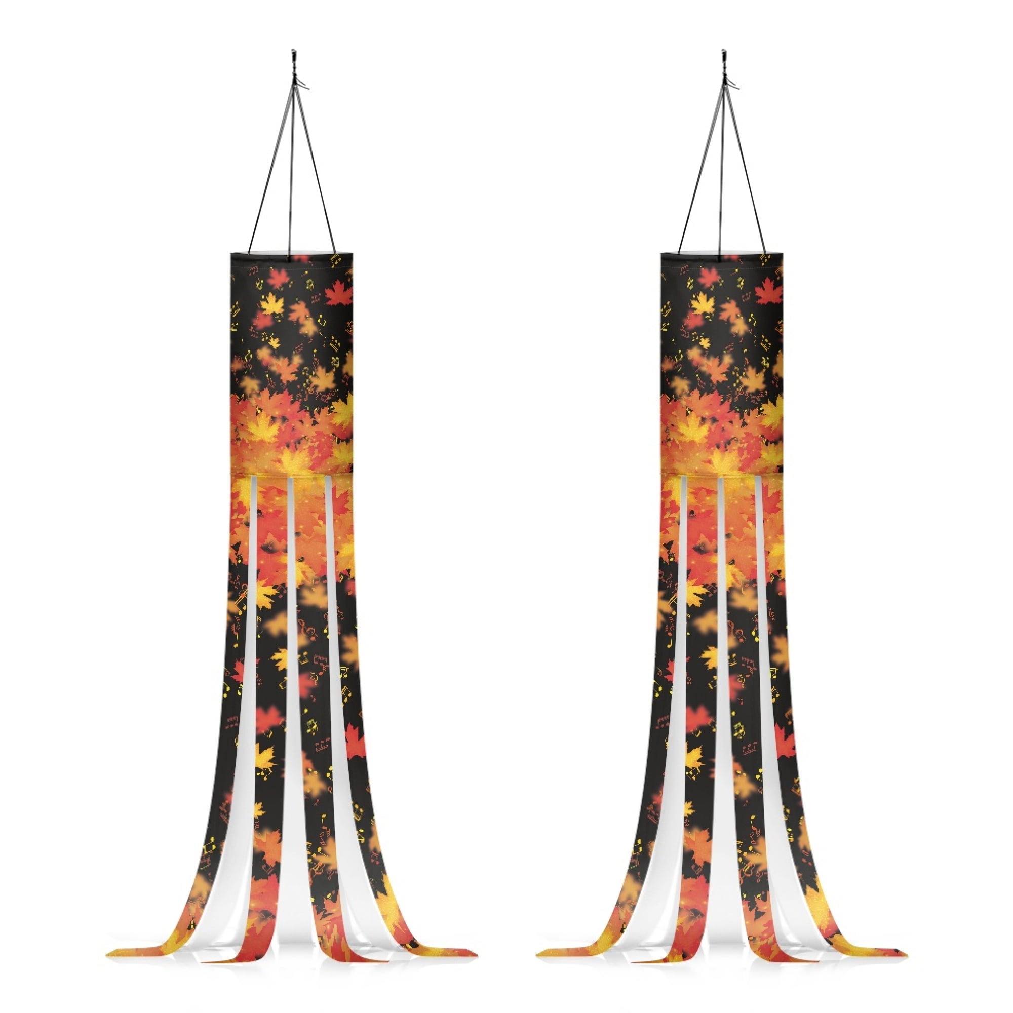SEANATIVE Thanksgiving Fall Windsocks Outdoor Handing 2 PCS 40 Inch ...