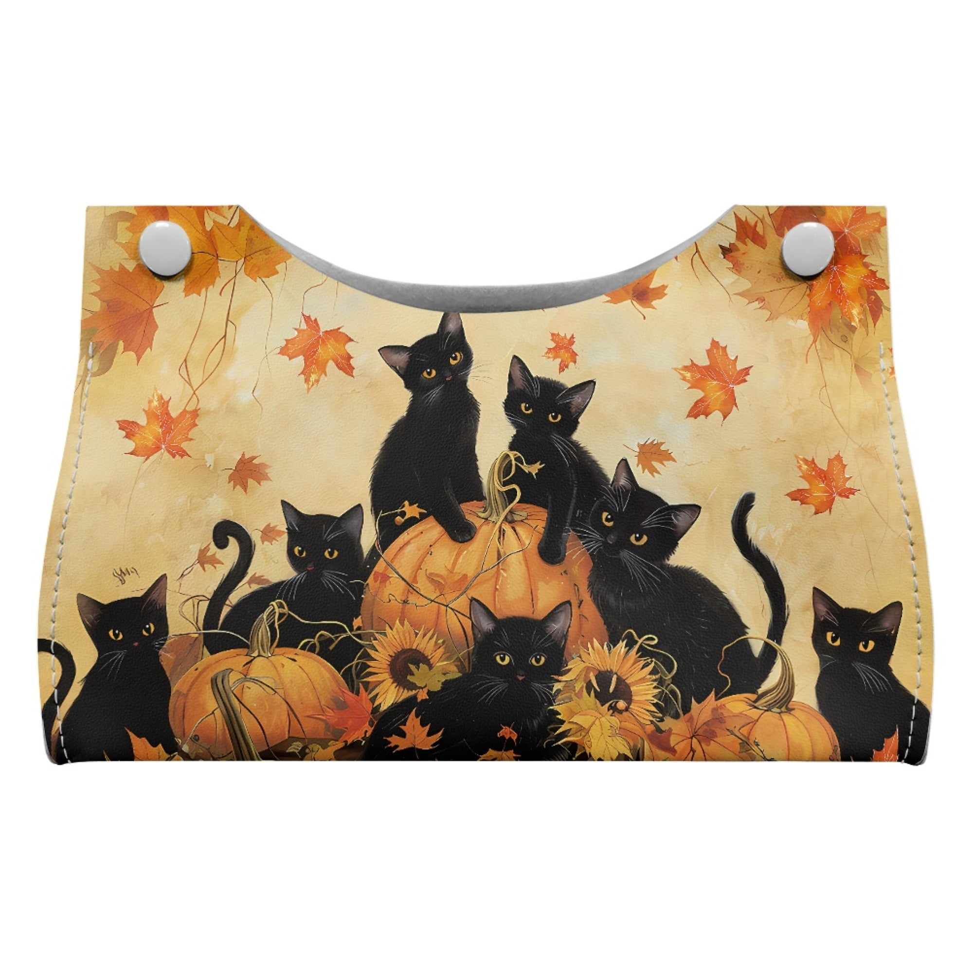 SEANATIVE Thanksgiving Tissue Box Cover Rectangle Tissue Cover Fall ...