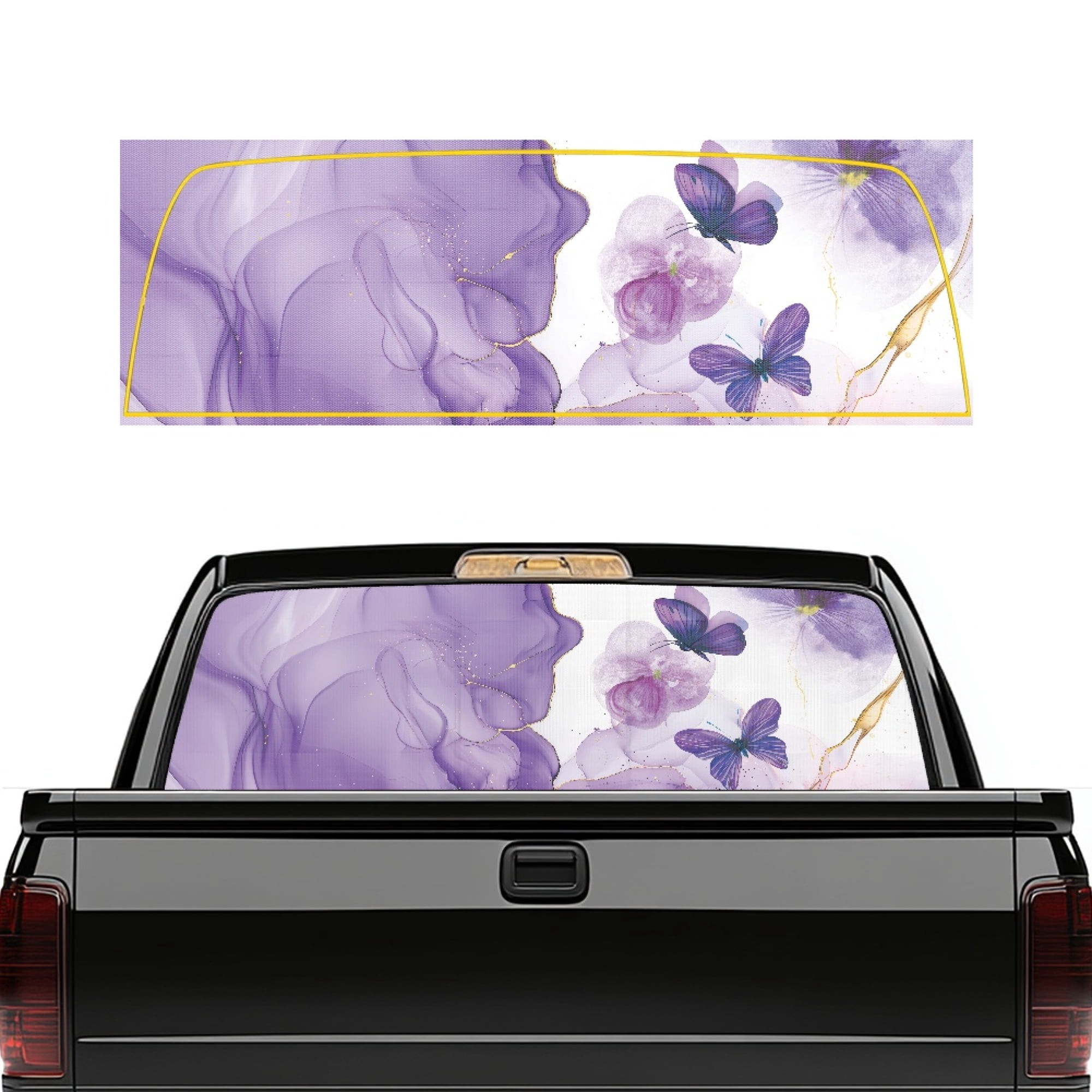 SEANATIVE Truck Rear Window Decal 66.9