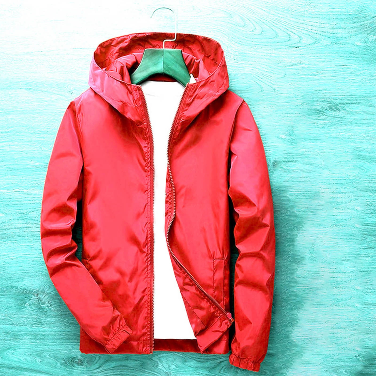 SEAOPEN Boys Girls Waterproof Rain Jacket Lightweight soft lining Kids ...