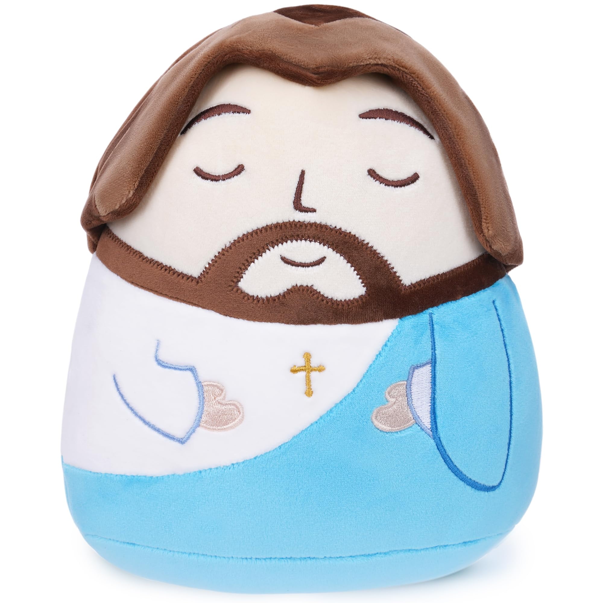 SEAOPOP Jesus Plush Stuffed Doll: My Friend Jesus Toy, Classic Christ ...