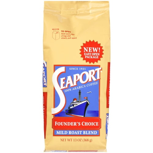 SEAPORT Mild Roast Founder’s Choice Coffee | Ground Coffee Mild Roast ...