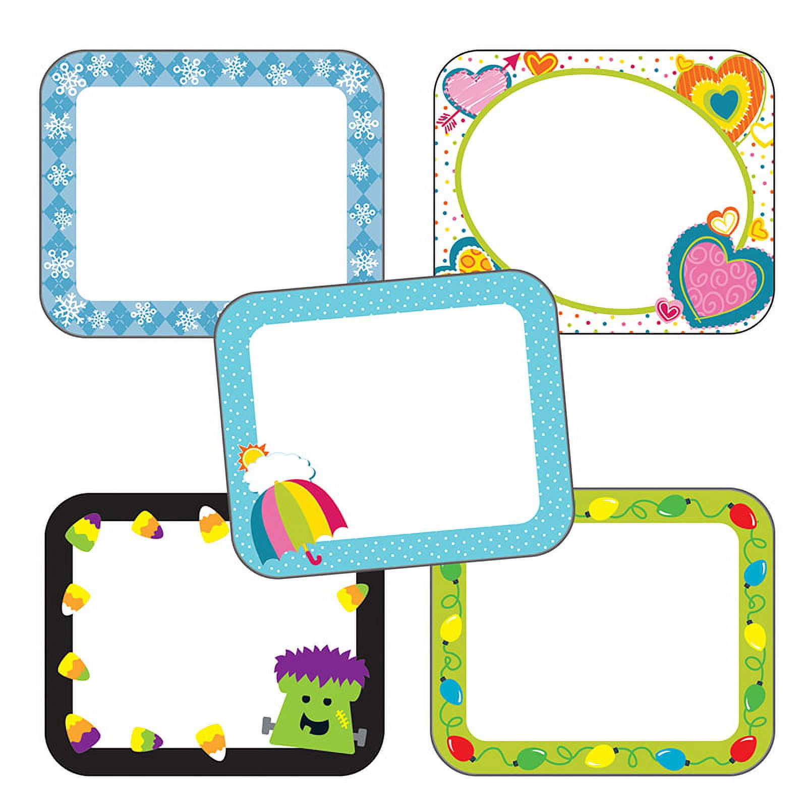 Carson Dellosa CD-145061 Seasonal Name Tag Set - Walmart.com