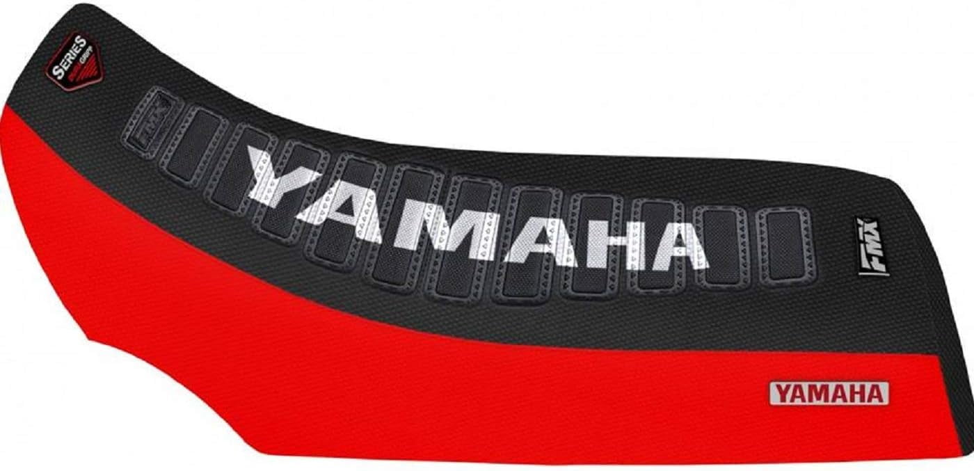 SEAT COVER BANSHEE 350 FMX HF GRIPPER SERIES BLACK & RED - Walmart.com