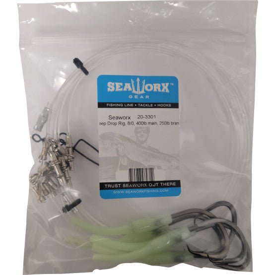 SEAWORX Deep Drop Rig #4,0 Rigging - Walmart Business Supplies
