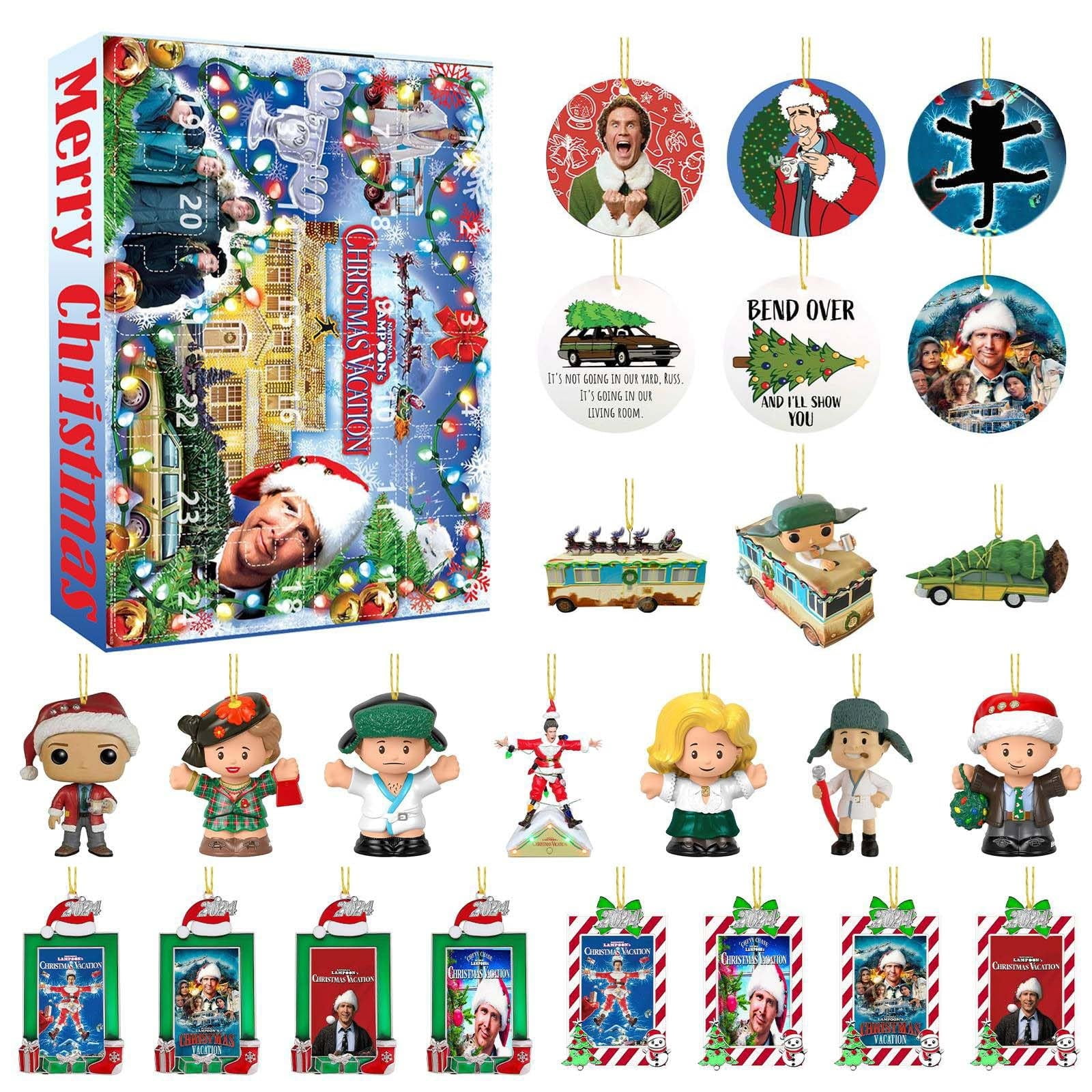 SEAYI Christmas Advent Calendar 2024, Countdown Calendar Christmas 24 ...