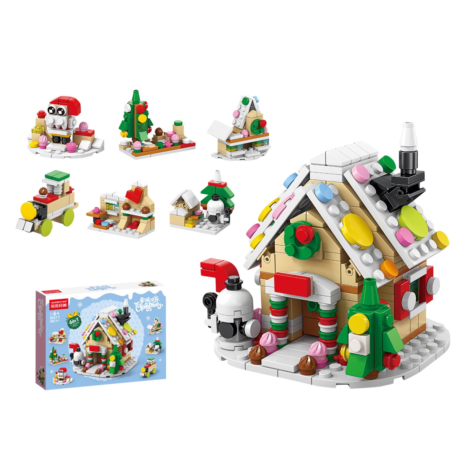 SEAYI Christmas Advent Calendar, Building Blocks 24 Days Christmas ...