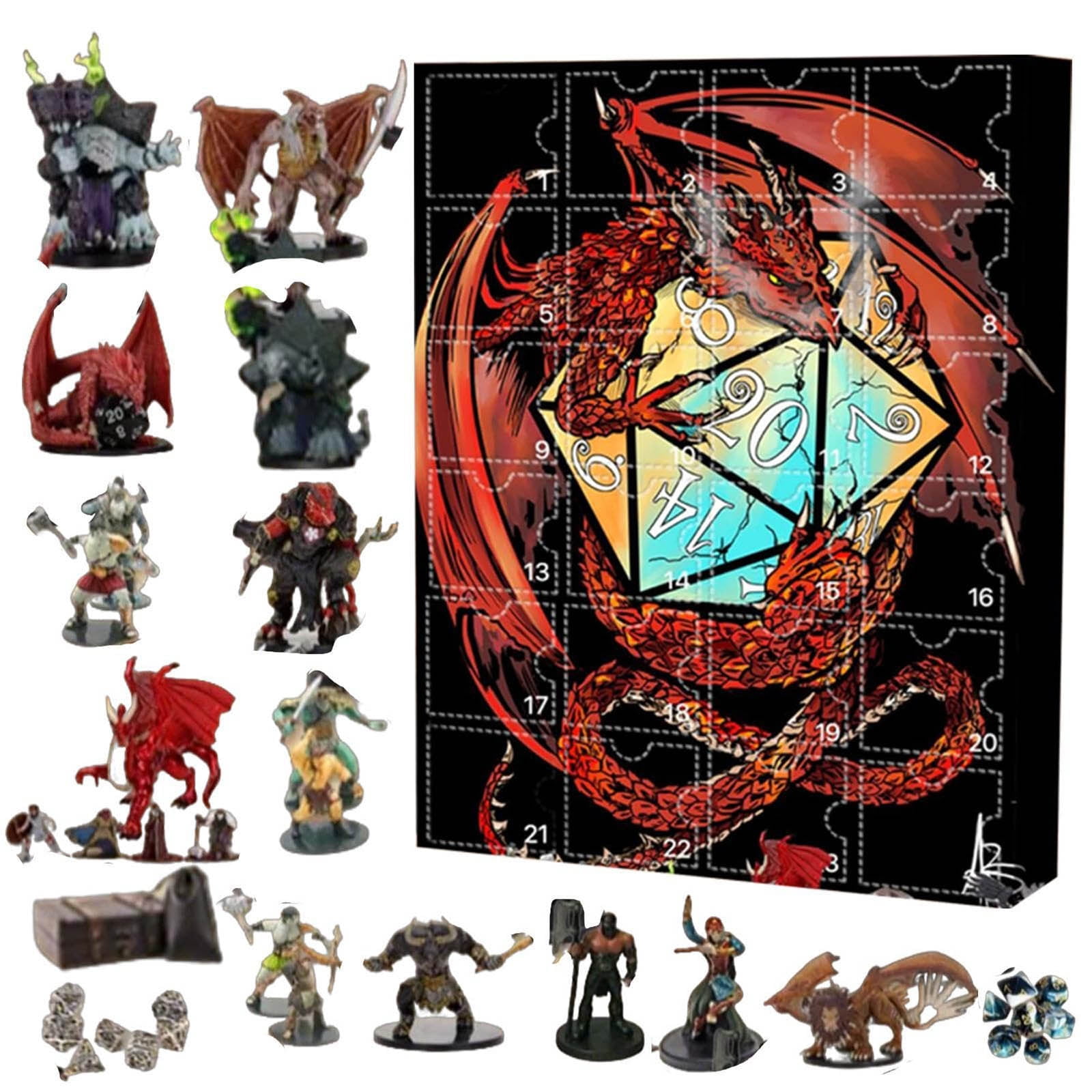 SEAYI Christmas Superhero Toys Advent Calendar 2024, Monster And ...