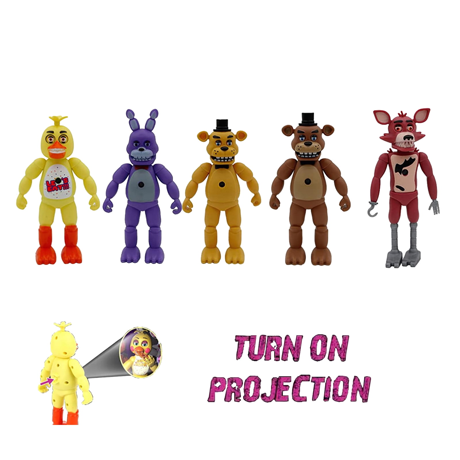 SEAYI Five Nights At Freddys Action Figures Sets, Five Nights At ...