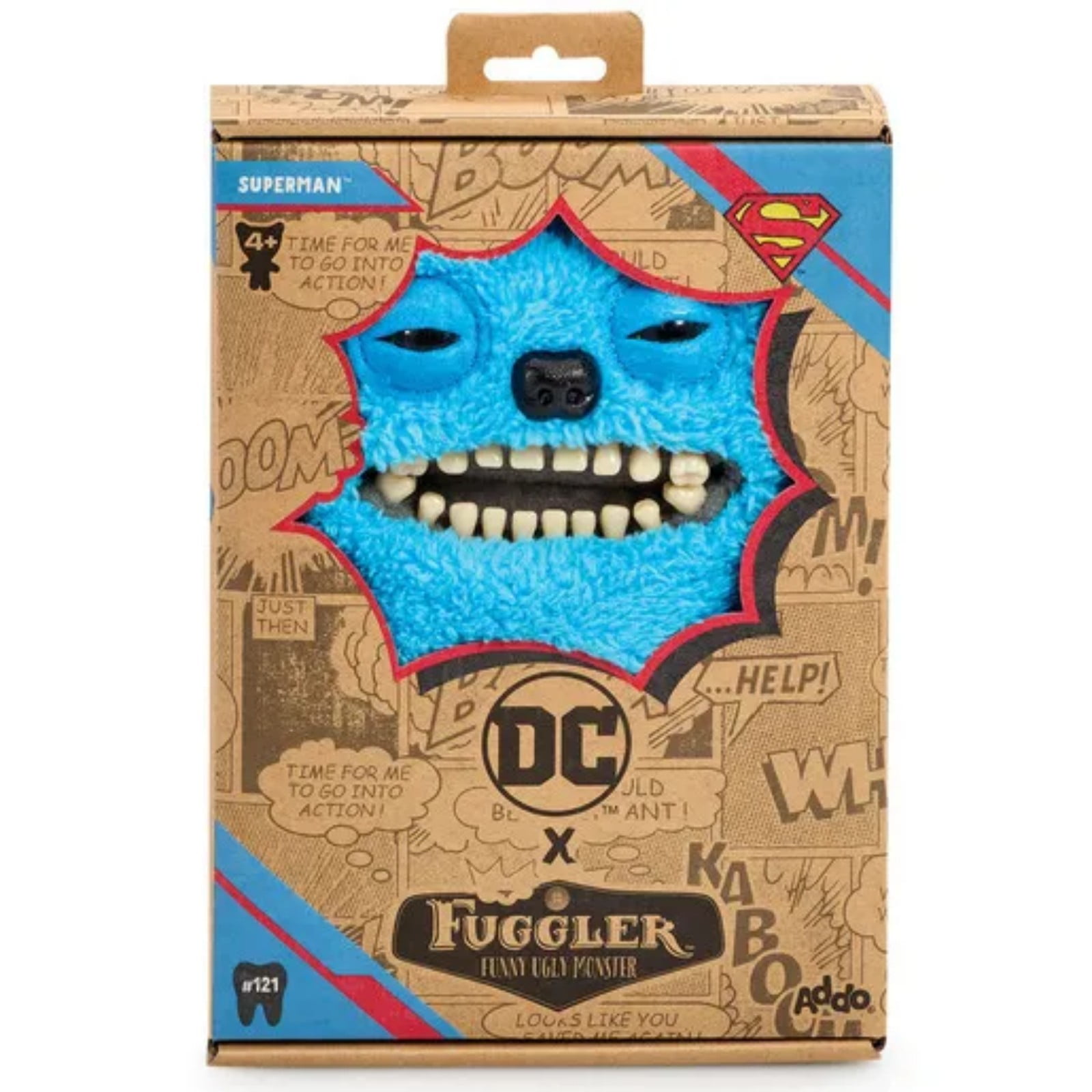 SEAYI Fugg-ler Series Toys of DC x Fugg-ler (Superman), 9 inch Fugg-ler ...