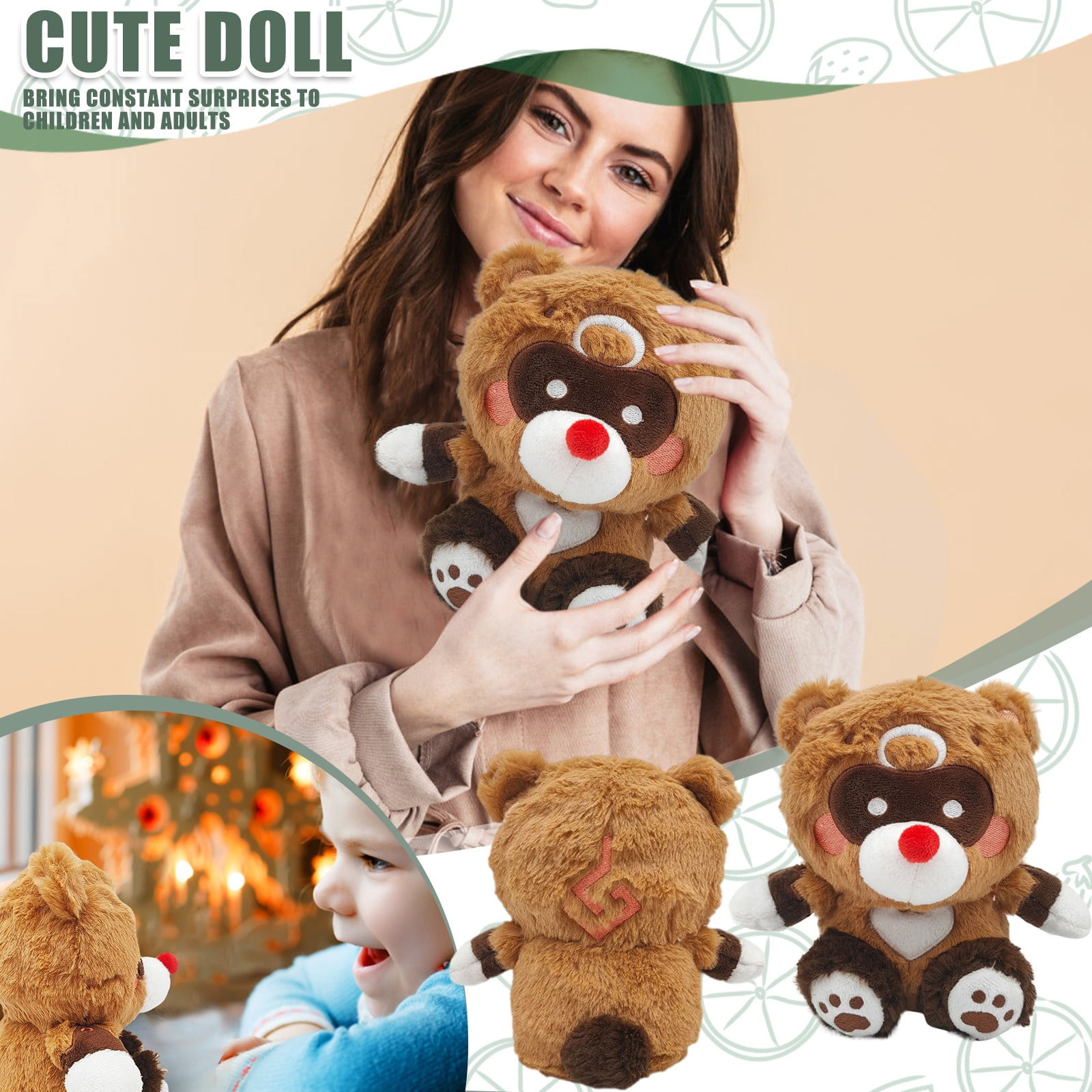 SEAYI Genshin Impact Plush Doll, 14 Inch Popular Game Genshin Impact ...