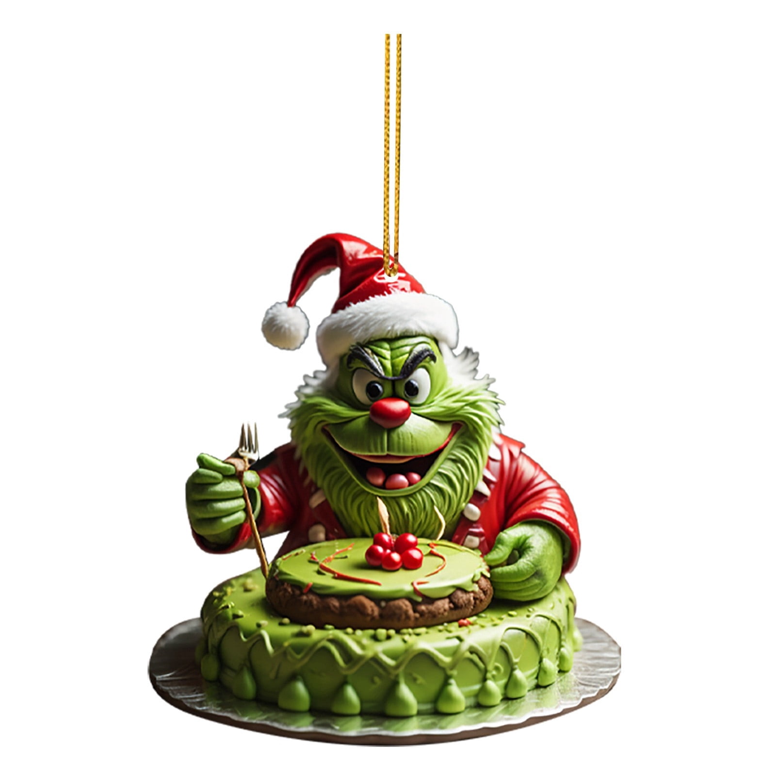 SEAYI Grinch Christmas Tree Decorations, Grinch Ornaments for Christmas ...