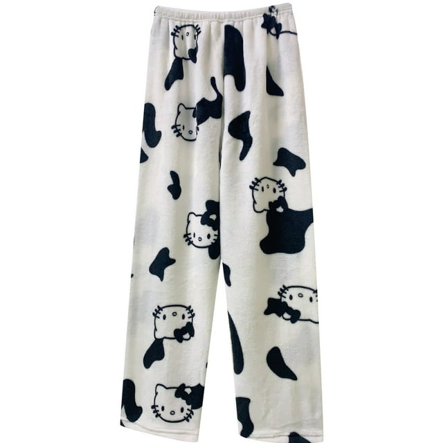 SEAYI Hello Kitty Pajamas Pants, Soft Skin-Friendly Pajama Pants Hello ...
