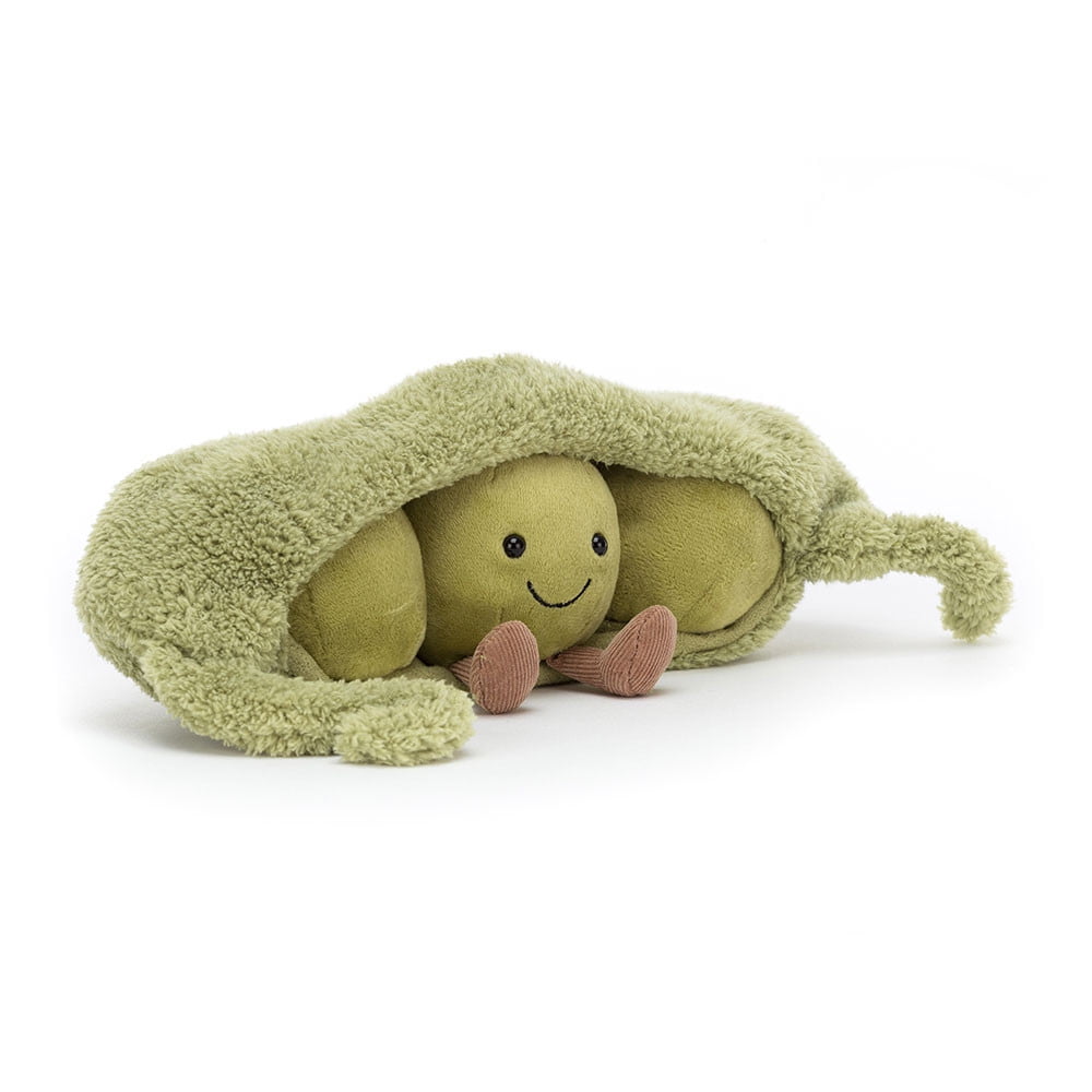 SEAYI Jellycat Amuseables Plants & Woodland Pea in a Pod Toys, 12 ...
