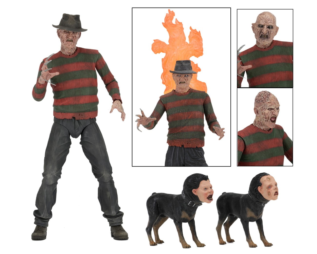 SEAYI Nightmare on Elm Street - 7" Scale Action Figures - Ultimate Part ...