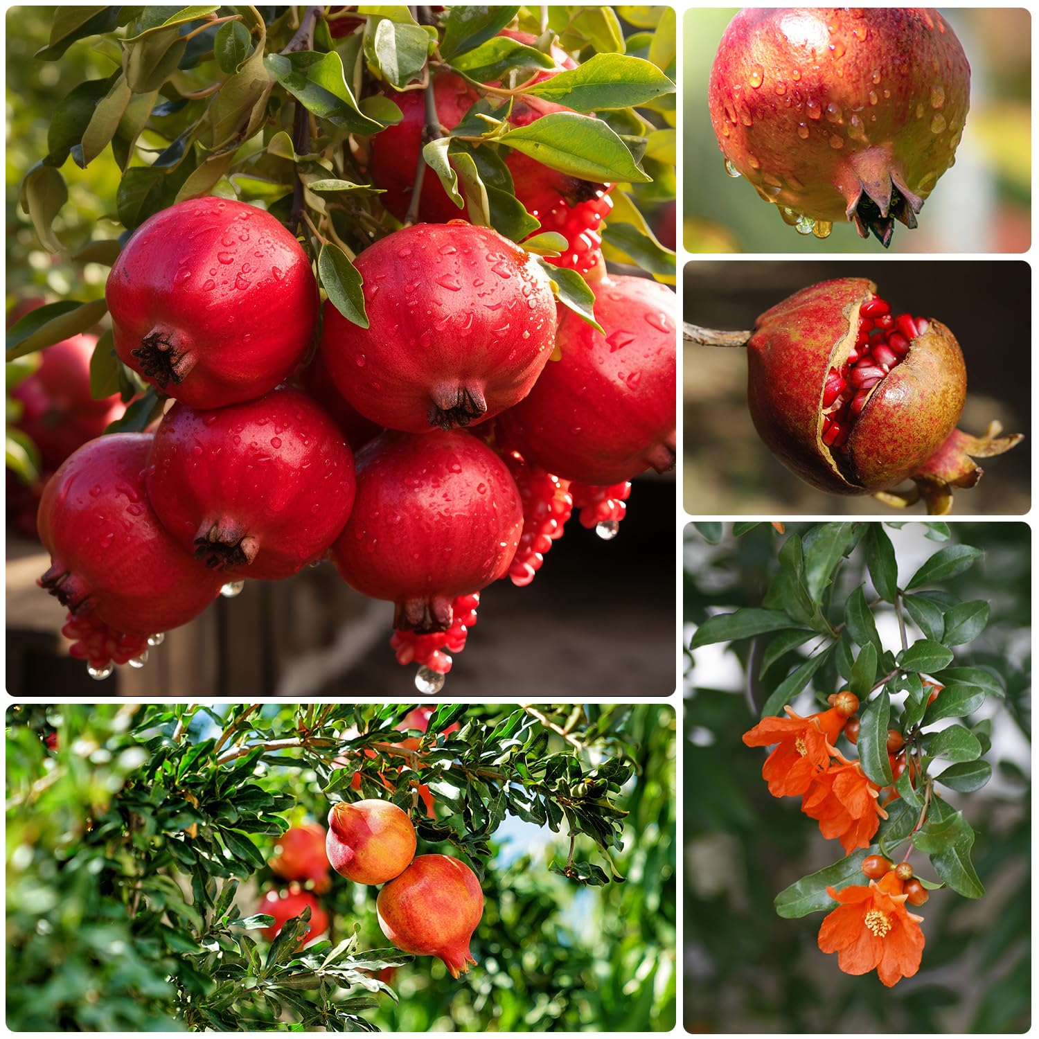 SEBIOLA Pomegranate Seeds PresNok for Planting - 200 Prime Quality ...