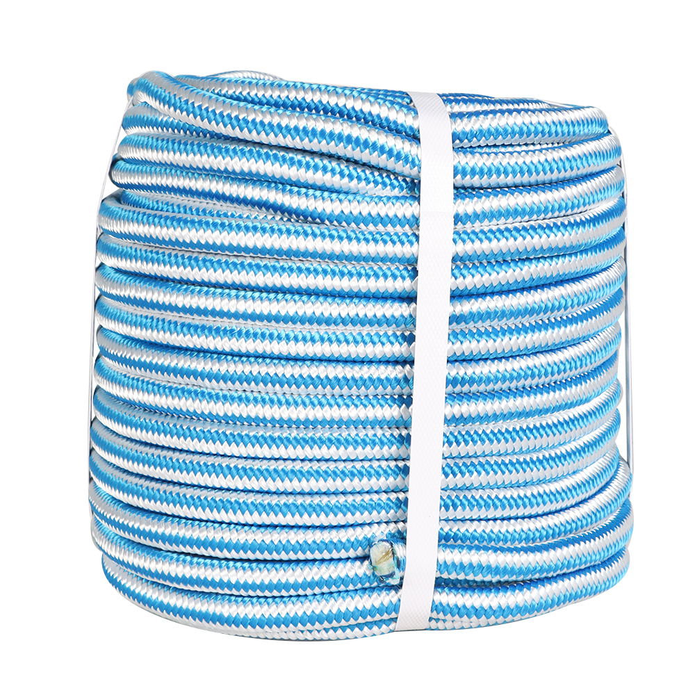 SEBLAFF 1/2 Inch 100/150 Ft Braid Polyester Arborist Bull Rope 24 ...