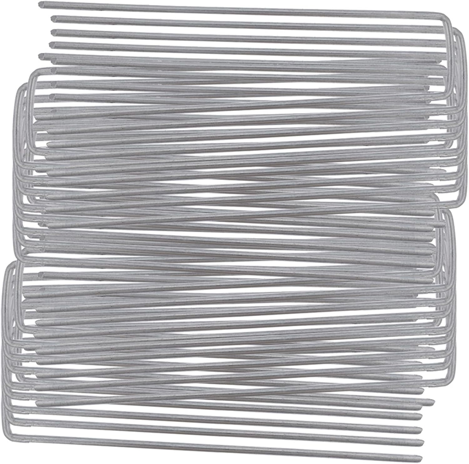 SEBLAFF 1000Packs 11Gauge 6Inch Landscape Garden Stakes Lawn Pins U ...