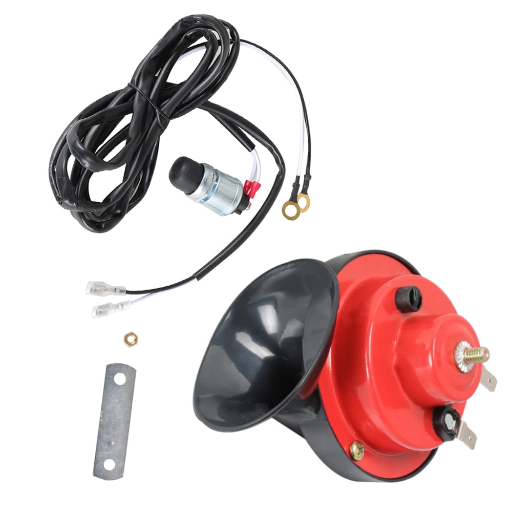 SEBLAFF 12 Volt Golf Carts Electric Horn Kit Set For EZGO, Club Car ...