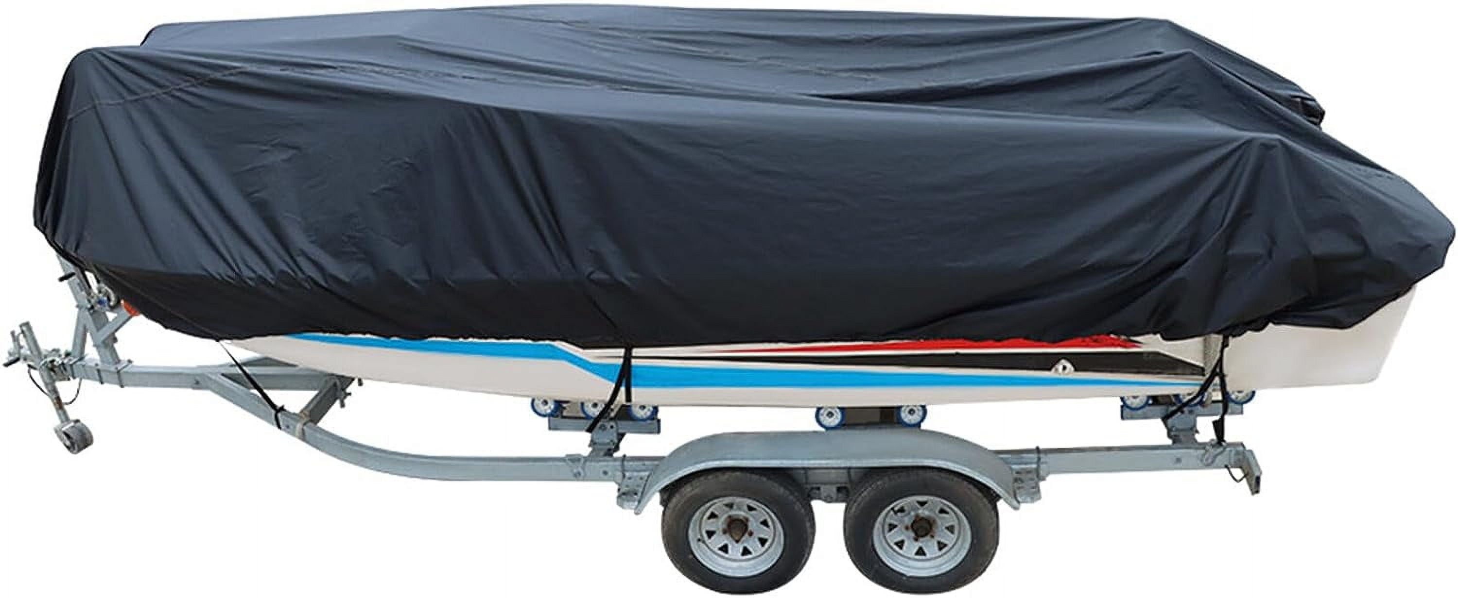 SEBLAFF 14FT 210D Heavy Duty Trailerable Jon Boat Cover Replacement for ...