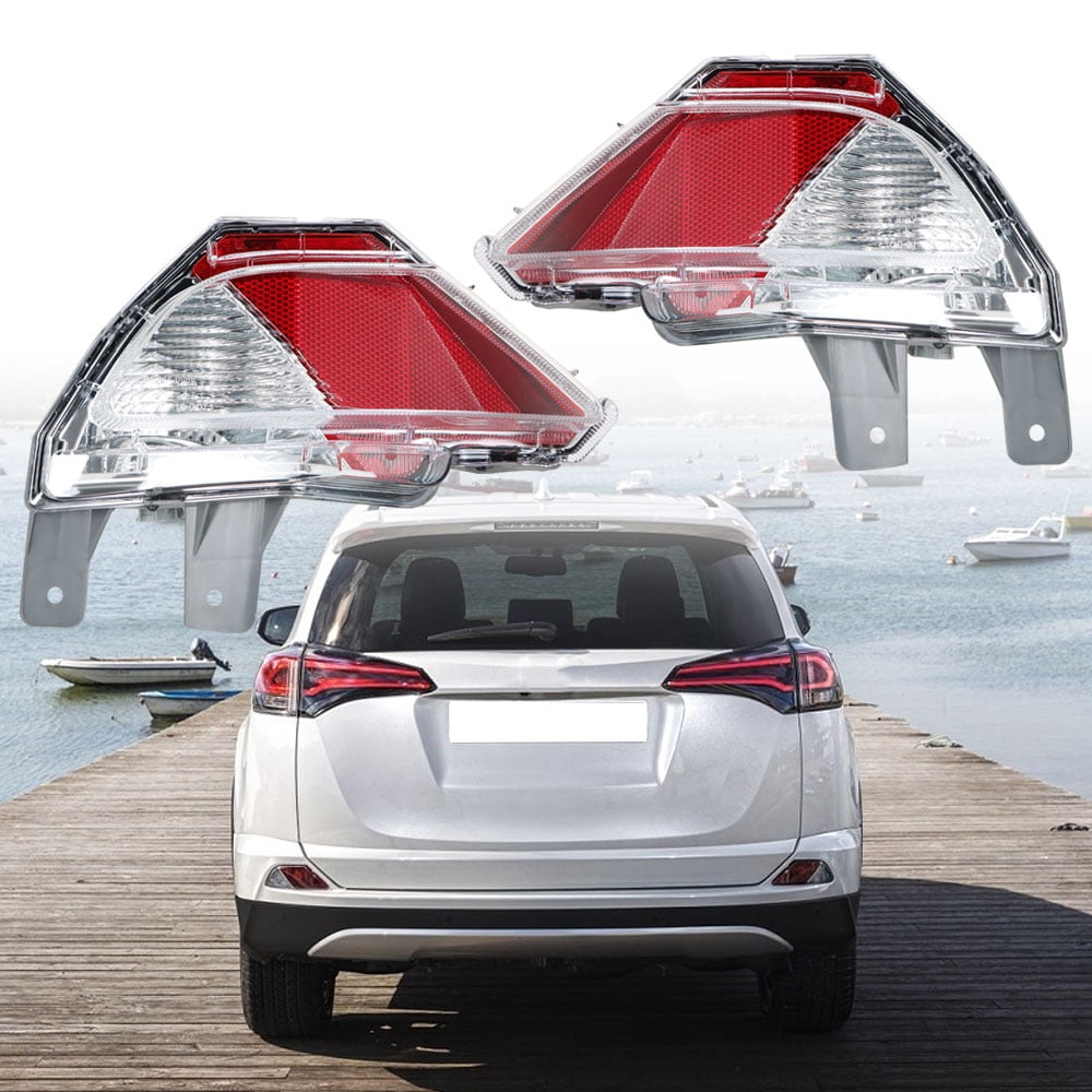SEBLAFF 2-Pack Rear Bumper Reflector Stop Tail Light Break Light ...