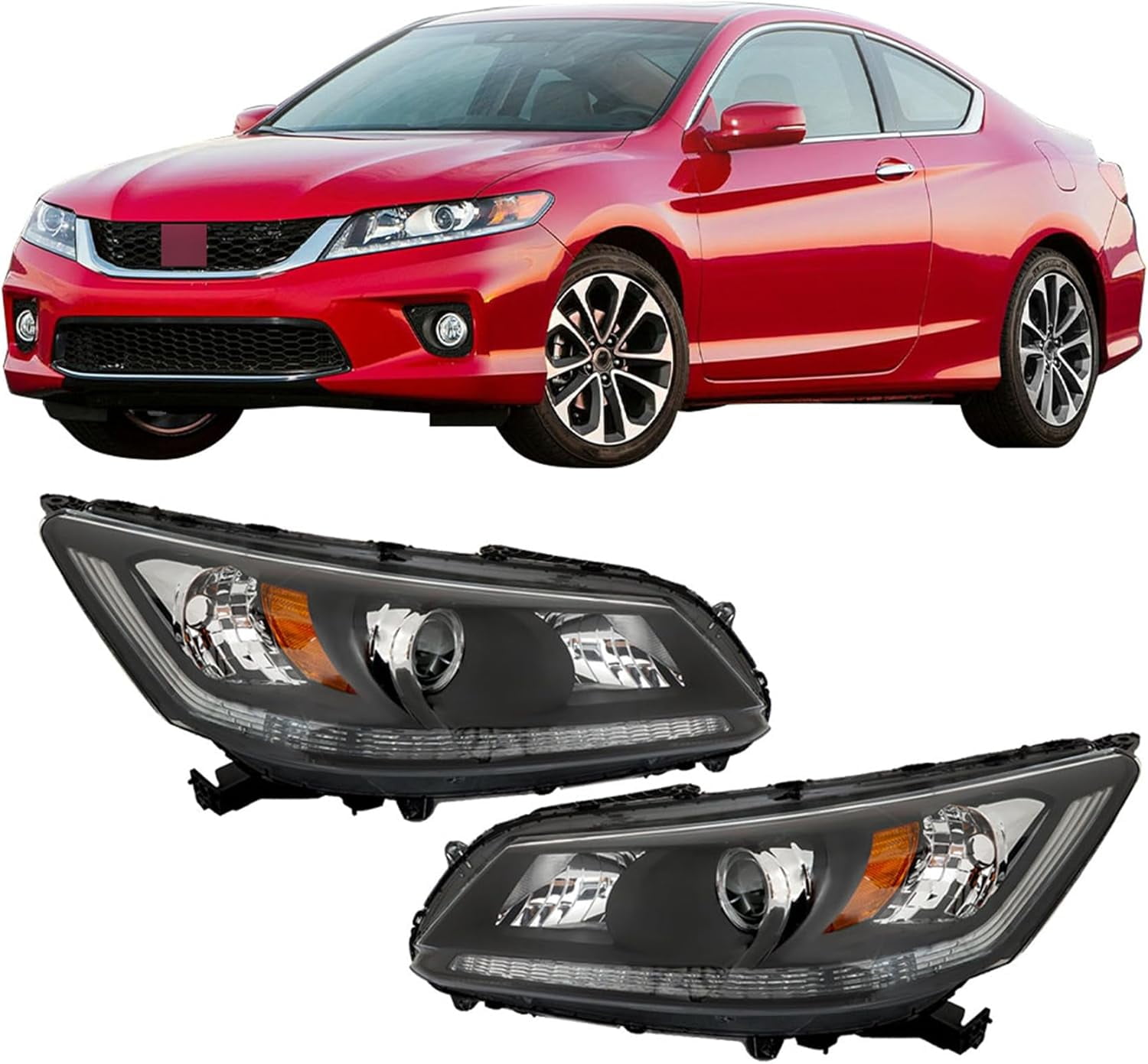 SEBLAFF 2PCS Replacement for Accord 2013-2015 Left Side and Right Side ...