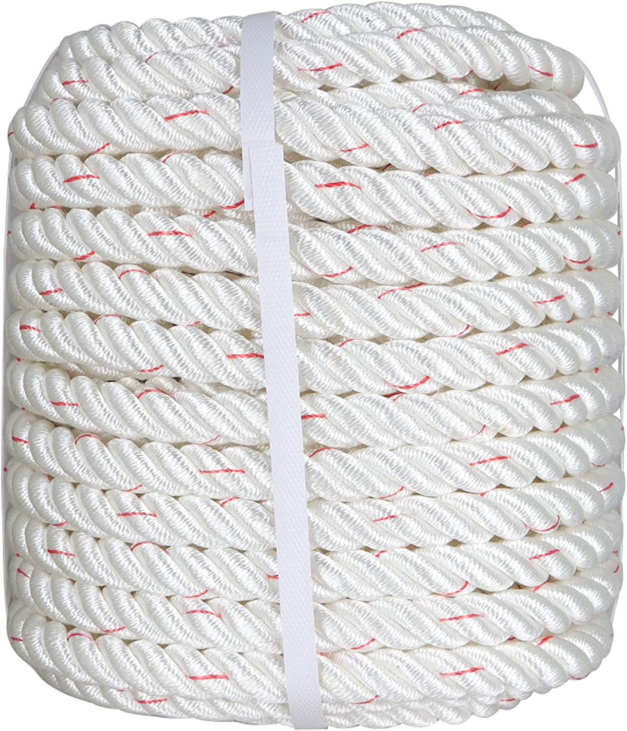 SEBLAFF 3/4 "x 100' Braided Heavy Duty Braid Polyester Arborist Rigging ...