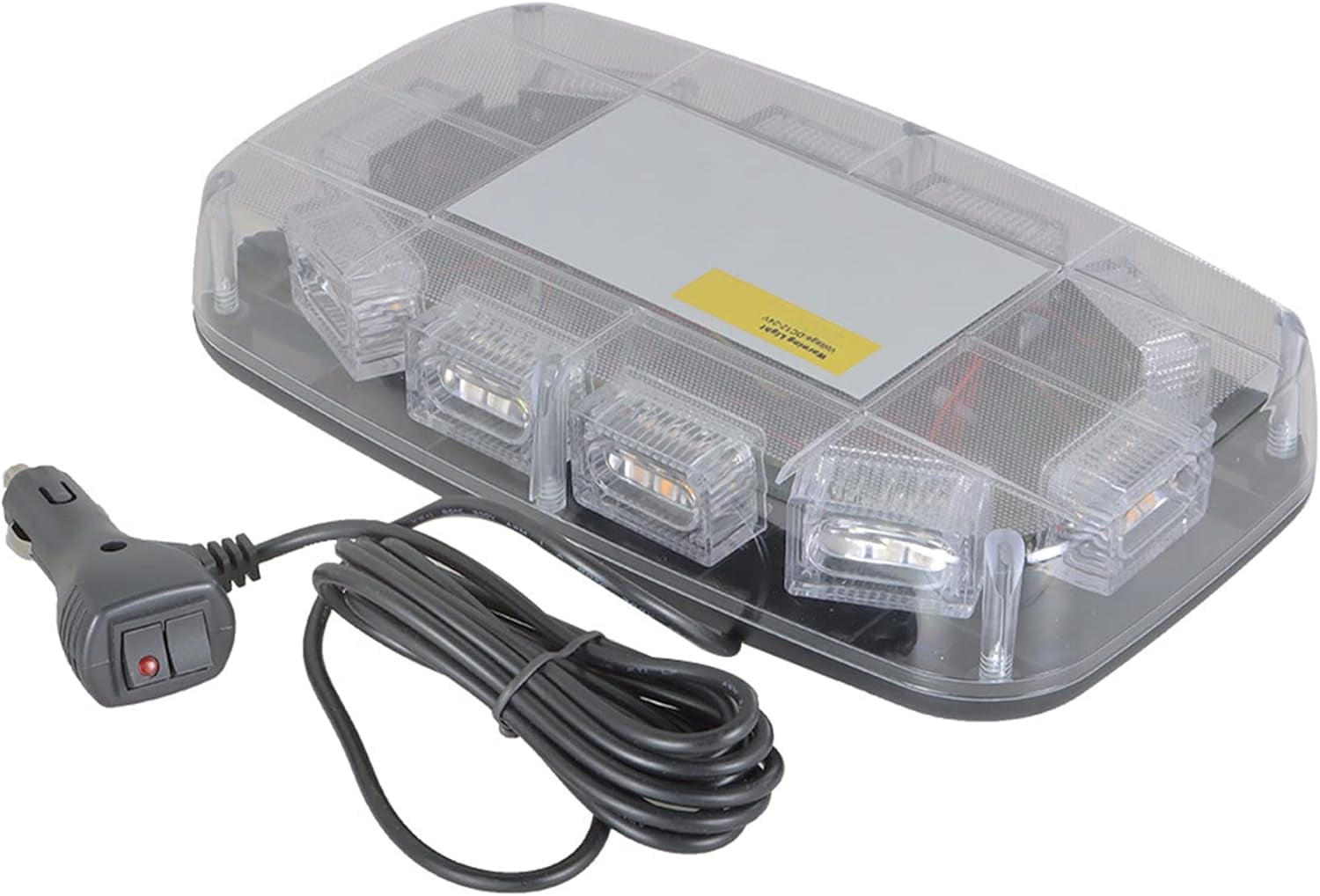 SEBLAFF 30 LED Roof Top Amber and White Strobe Light Emergency Rescue ...