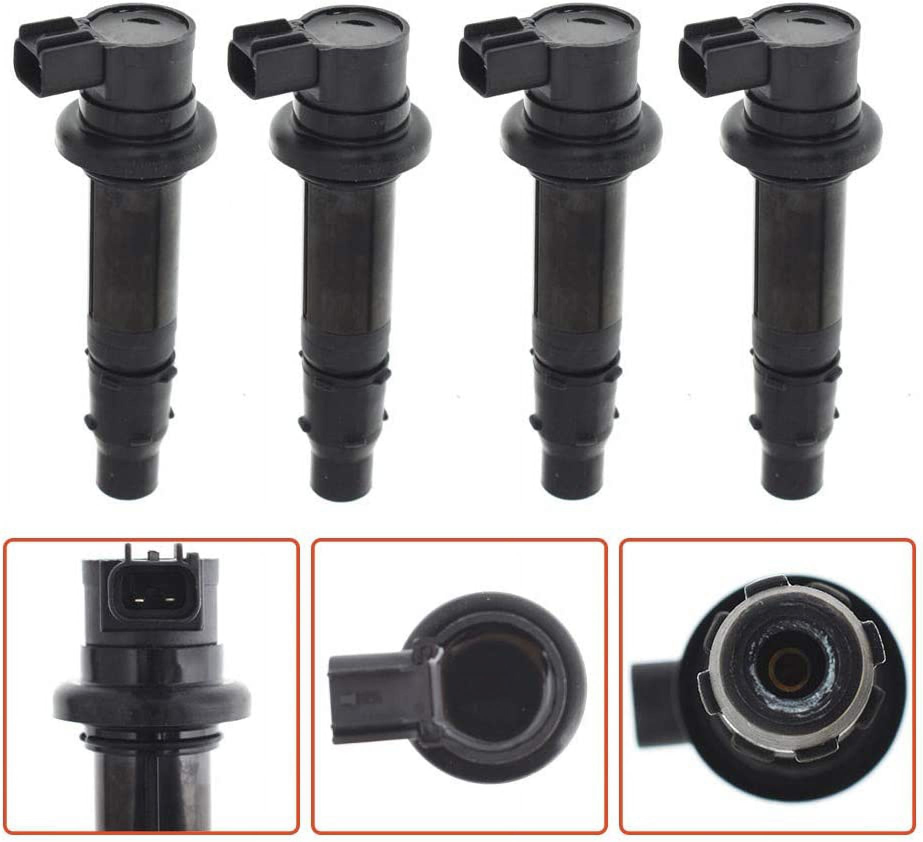 SEBLAFF 4 Pack Ignition Coil For Yamaha YZF-R6 R6 YZF-R6S R6S YZF-R1 R1 ...