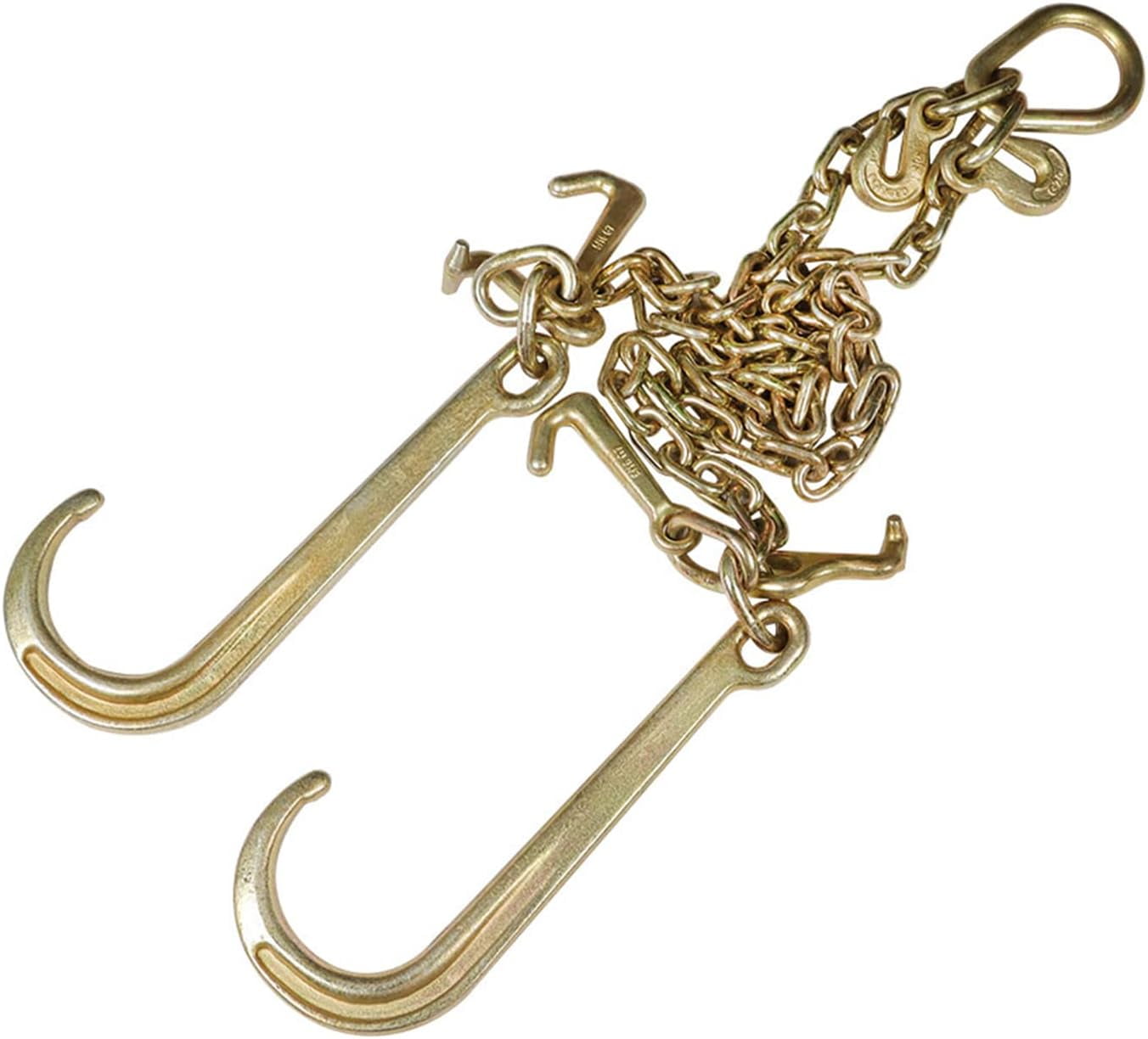 SEBLAFF 5/16In x 3 Ft Grade 70 V-Chain Bridle with 15In Large Shank J ...