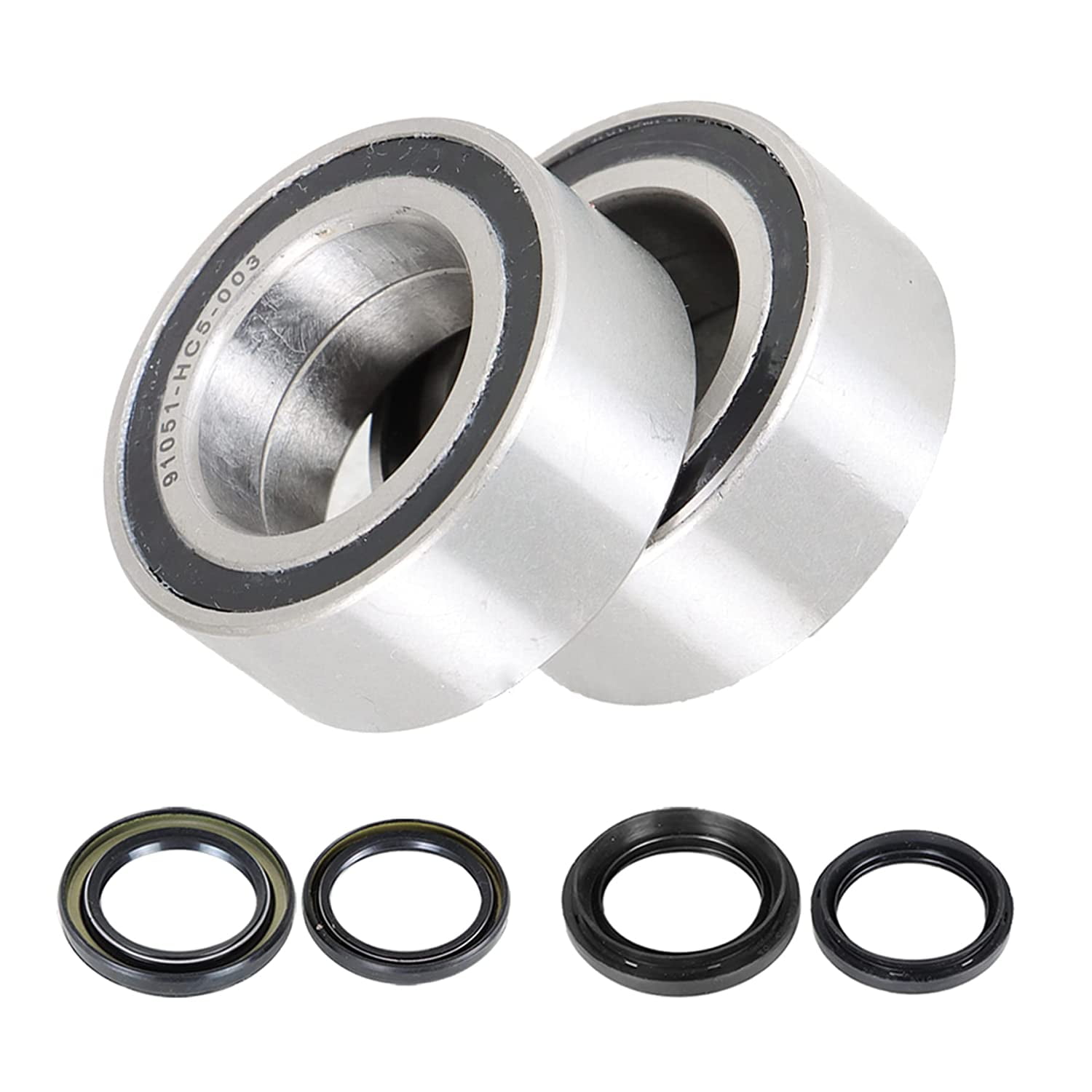 SEBLAFF Both Front Wheel Bearing Seal Kits For Honda Rancher 350 4x4 ...