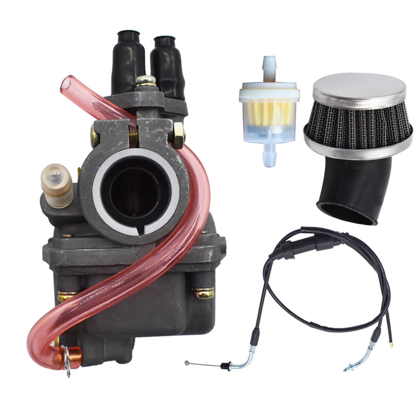 SEBLAFF Carburetor Carb Air Filter Throttle Choke Cable Replacement for ...