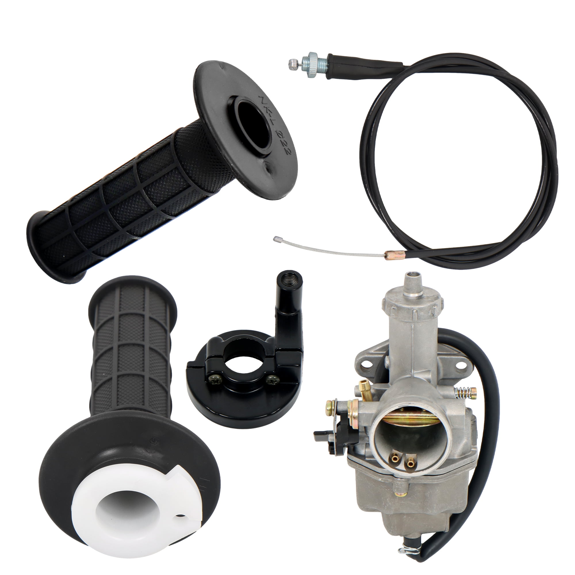 SEBLAFF Carburetor For Honda XR100R CRF100F XR100 With Handlebar Grips ...