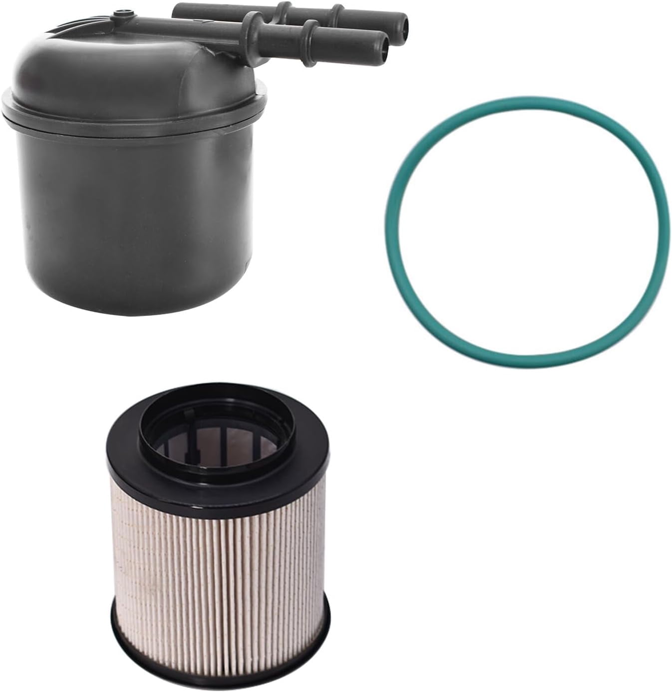 SEBLAFF Diesel Fuel Filter Kit FD4615 Replacement for F250 F350 F450 ...