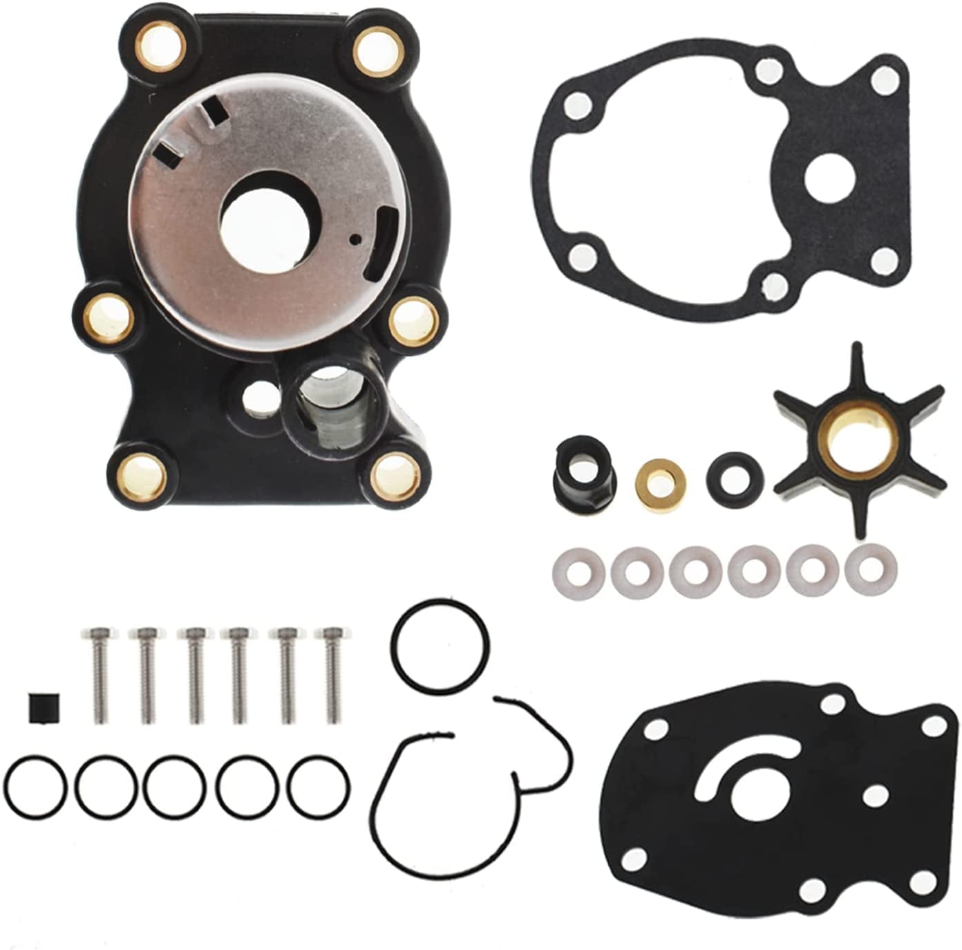 SEBLAFF FOR JOHNSON EVINRUDE 20 25 30 35 HP WATER PUMP REPAIR KIT ...