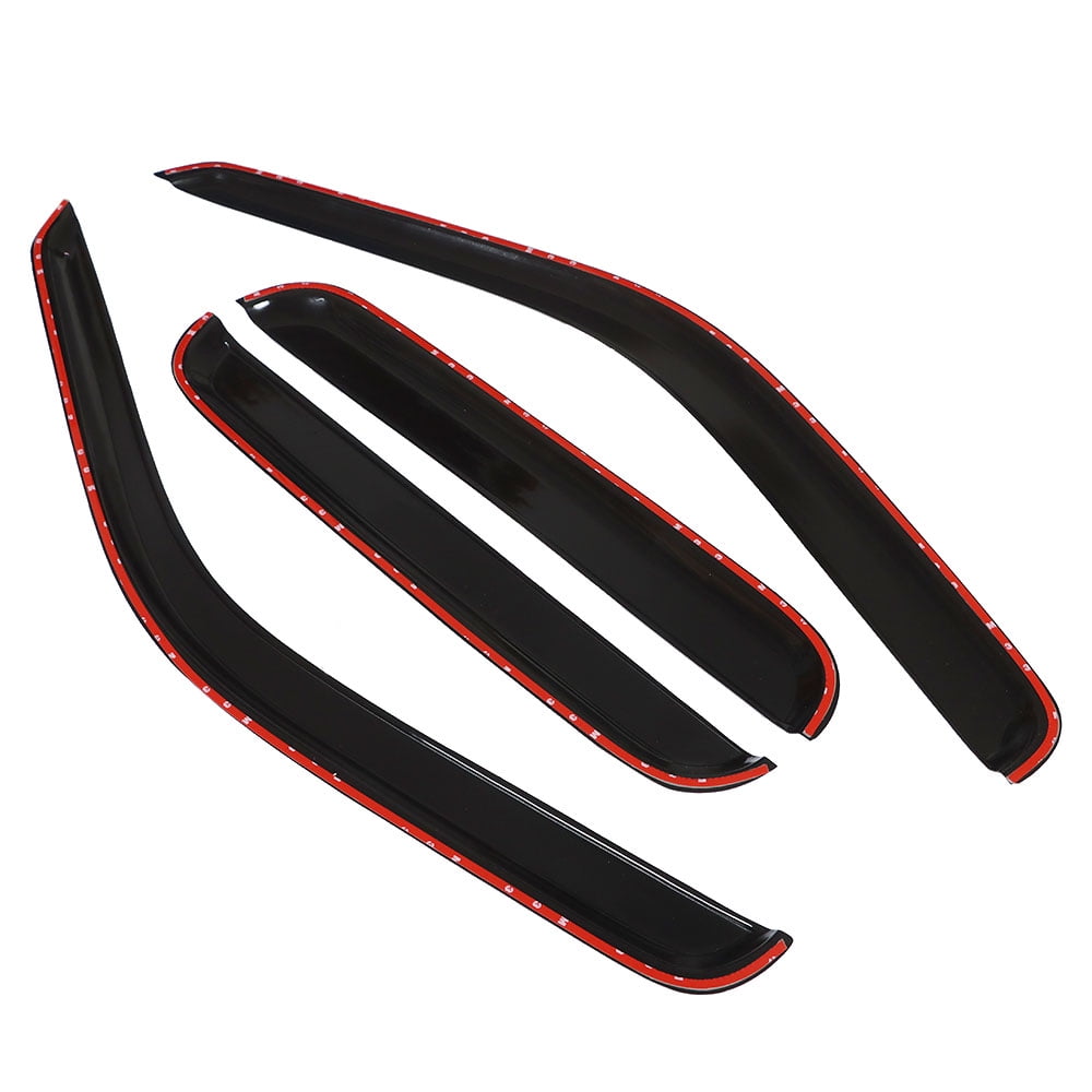 SEBLAFF Fit For 99-16 F250/F350 Super Duty Crew Cab Window Visor Rain ...