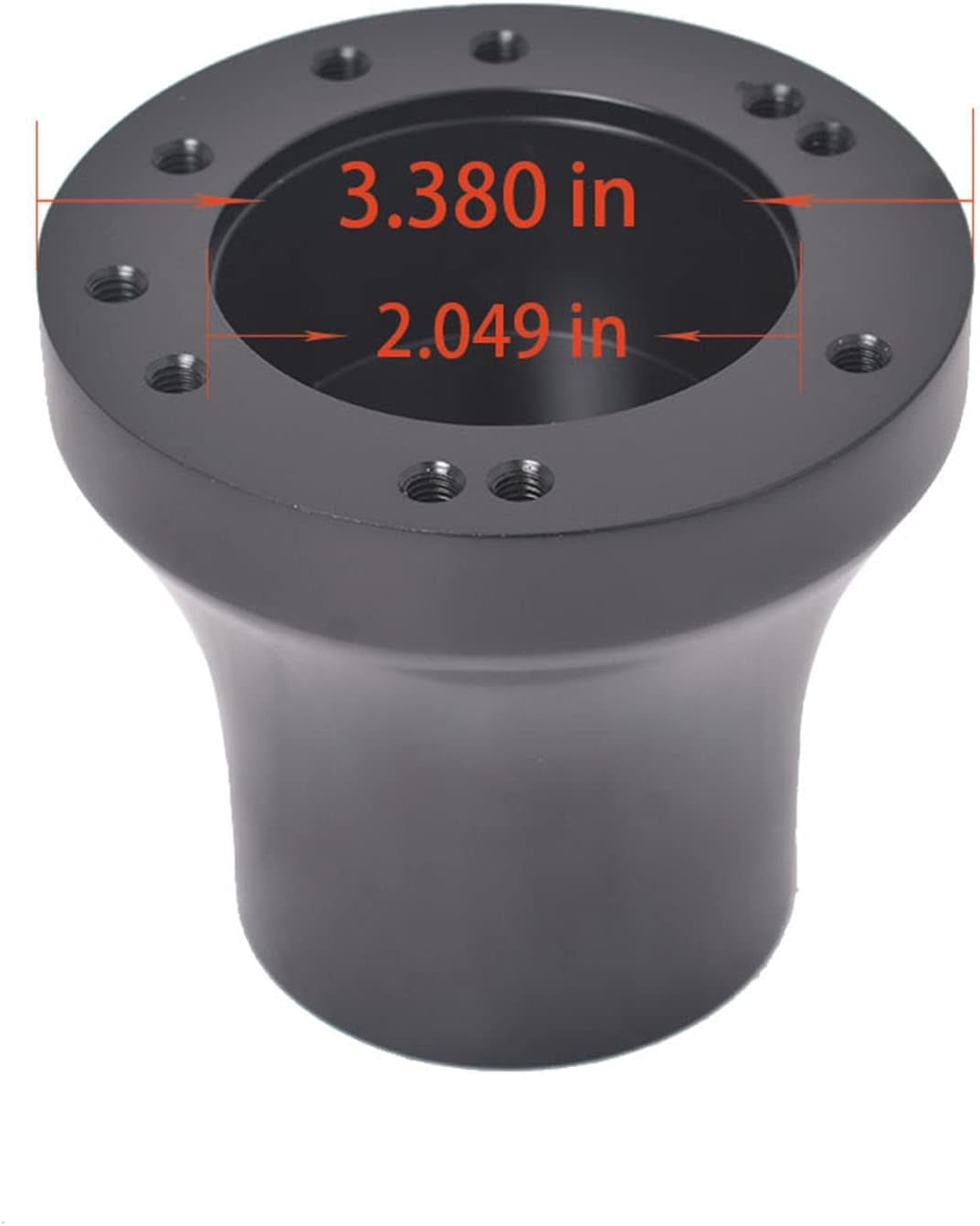 SEBLAFF EZGO TXT RXV Golf Cart Steering Wheel Hub Adapter, Black ...