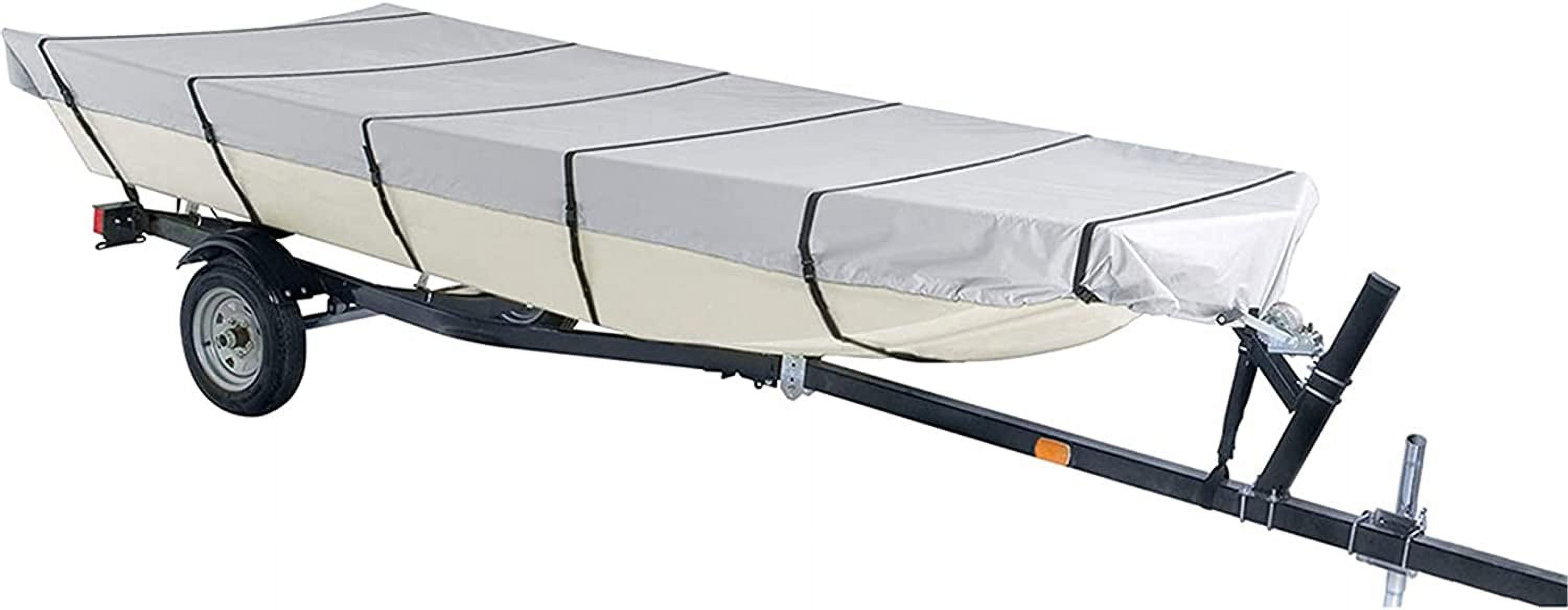 SEBLAFF Fits for Jon Boat 18Ft Boat Cover Water Proof Heavy Duty ...