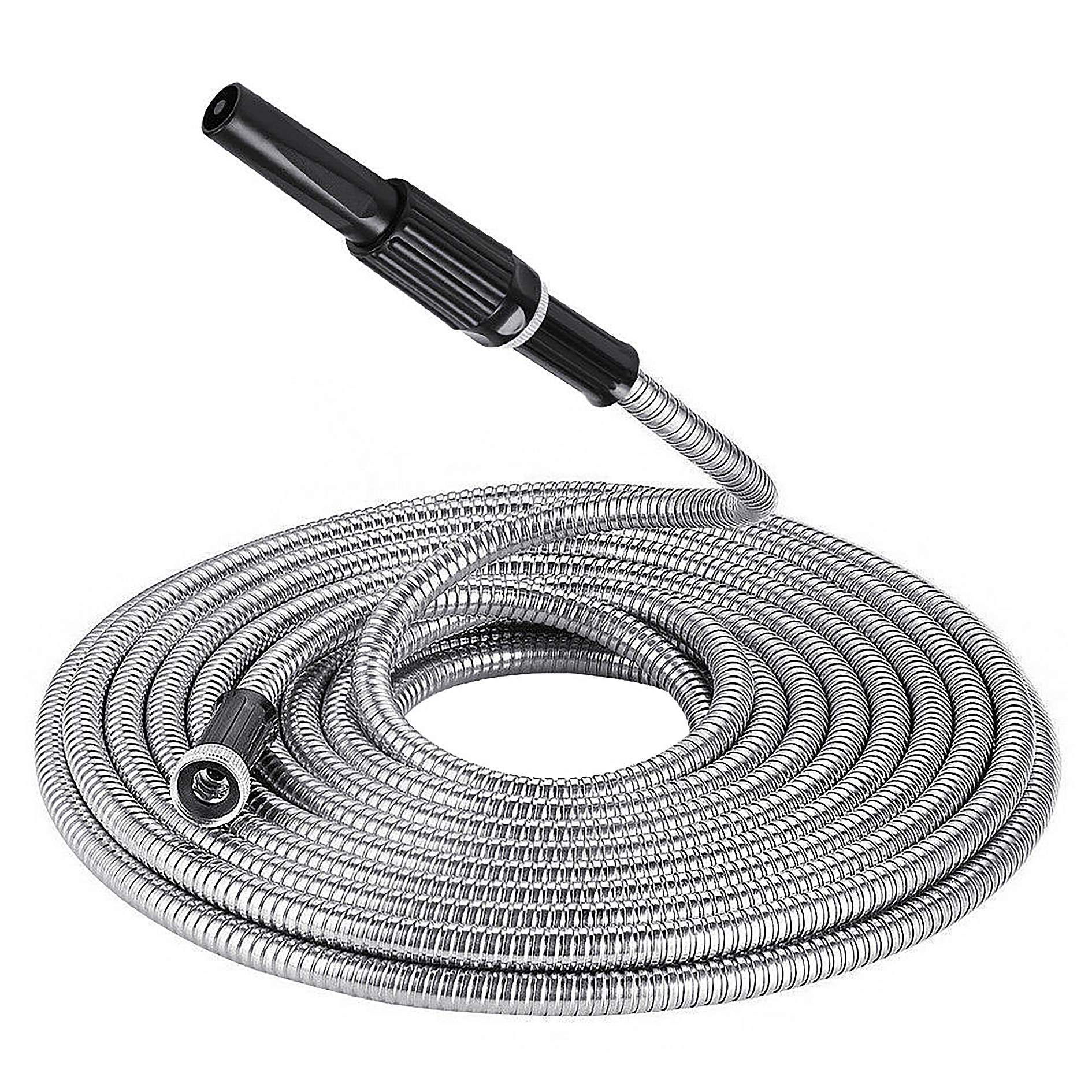 SEBLAFF Flexible Lightweight 304 Stainless Steel Garden Hose ...