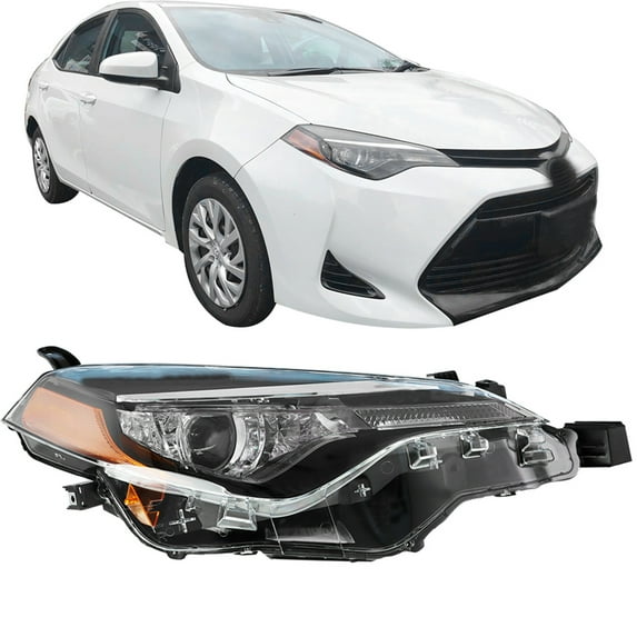 SEBLAFF For 2017 2018 2019 Toyota Corolla L Le Le Eco Right Side Clear ...