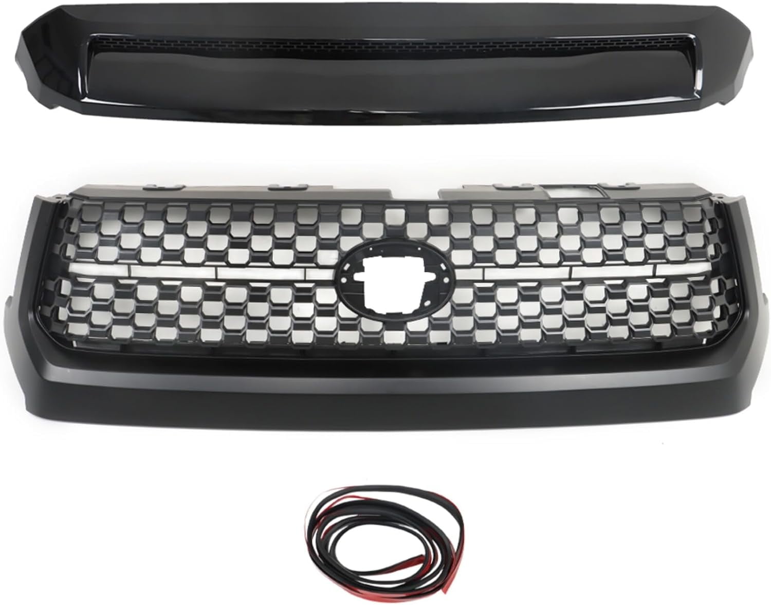 SEBLAFF For Toyota Tundra 2014-2020 53101-0C041 Grille+Hood Bulge ...
