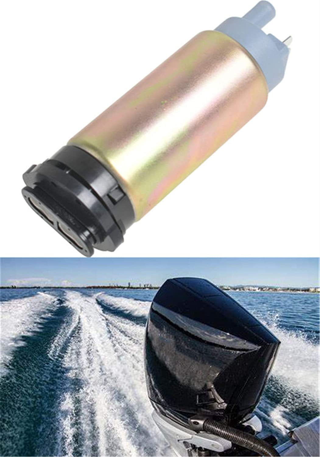 SEBLAFF Fuel Pump Replacement for Outboard 20 30 35 40 45 60 HP 4 ...