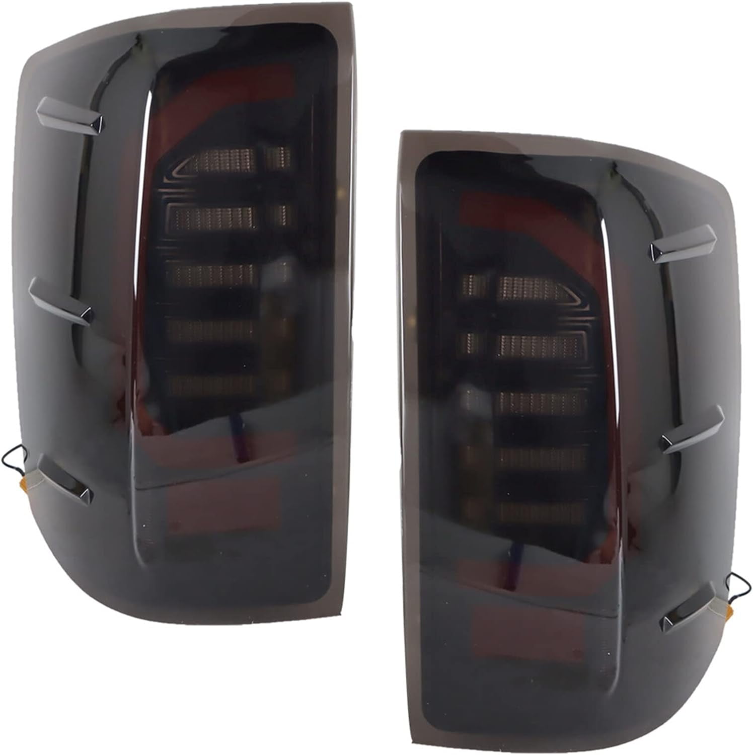 SEBLAFF Full LED Smoked Tail Lights Assembly Replacement for 2014-2018 ...