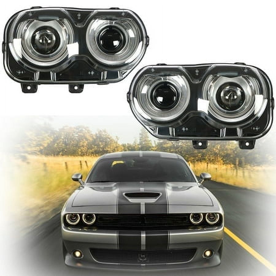 SEBLAFF Halogen Left and Right Side Projector Headlamp Assembly ...
