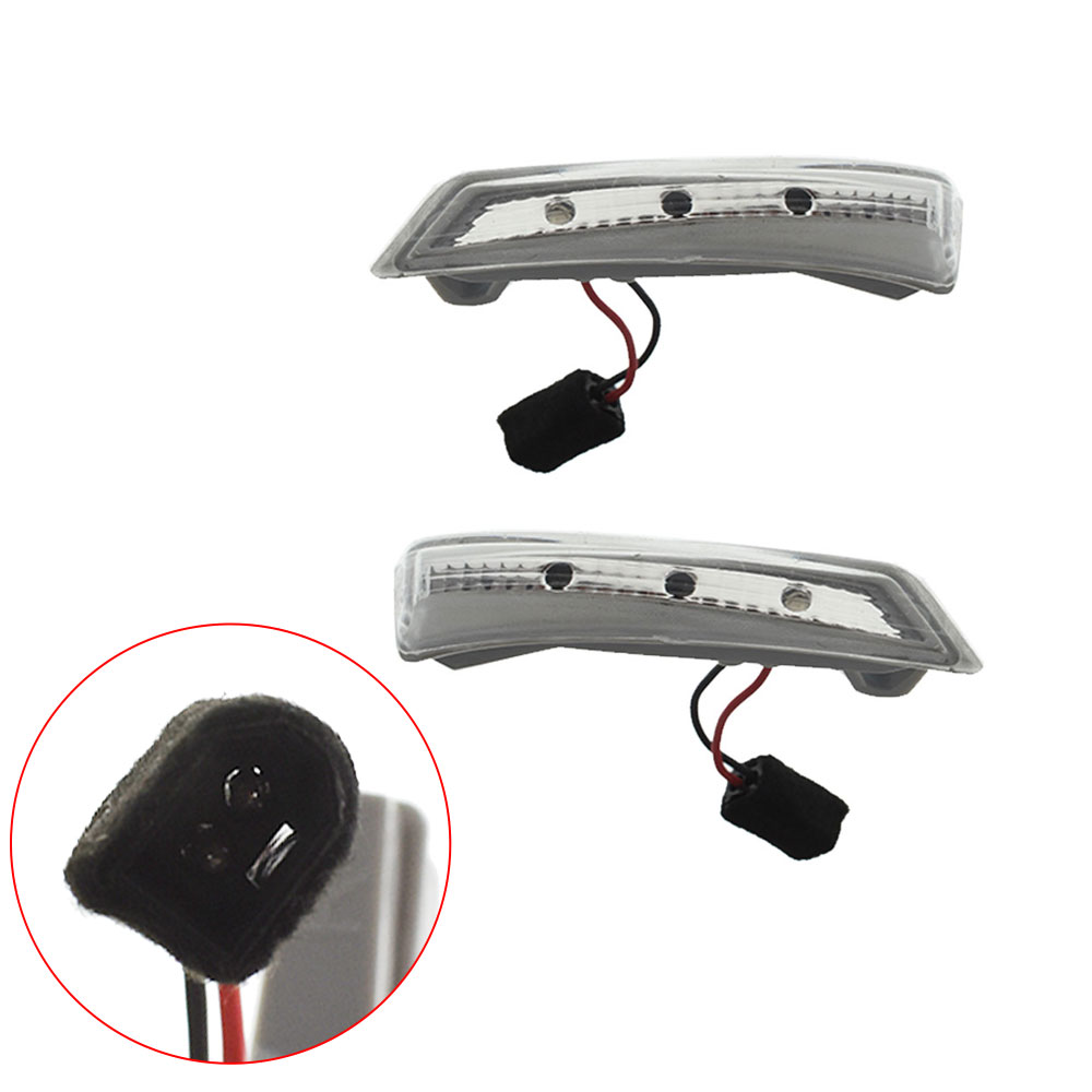 SEBLAFF LH and RH Mirror Turn Signal Lamps Set Replacement for 2008 ...