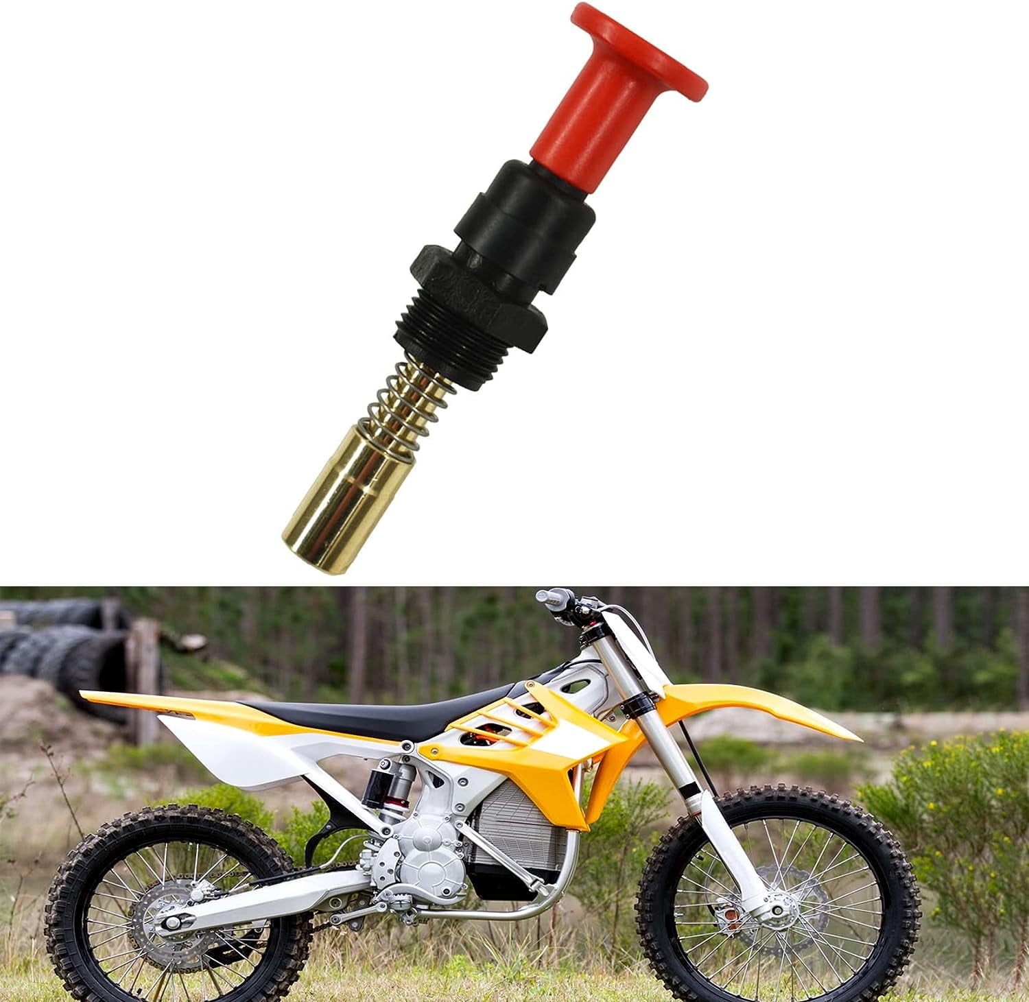 SEBLAFF Motorcycle Flat Slide Carburetor Hot Start Valve Hot Start ...