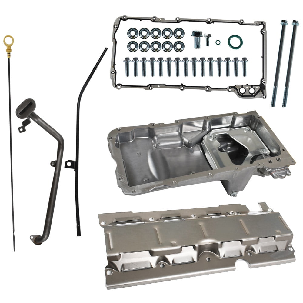 SEBLAFF Muscle Car Engine Oil Pan Replacement for 1955-1995 RWD V8 GM ...